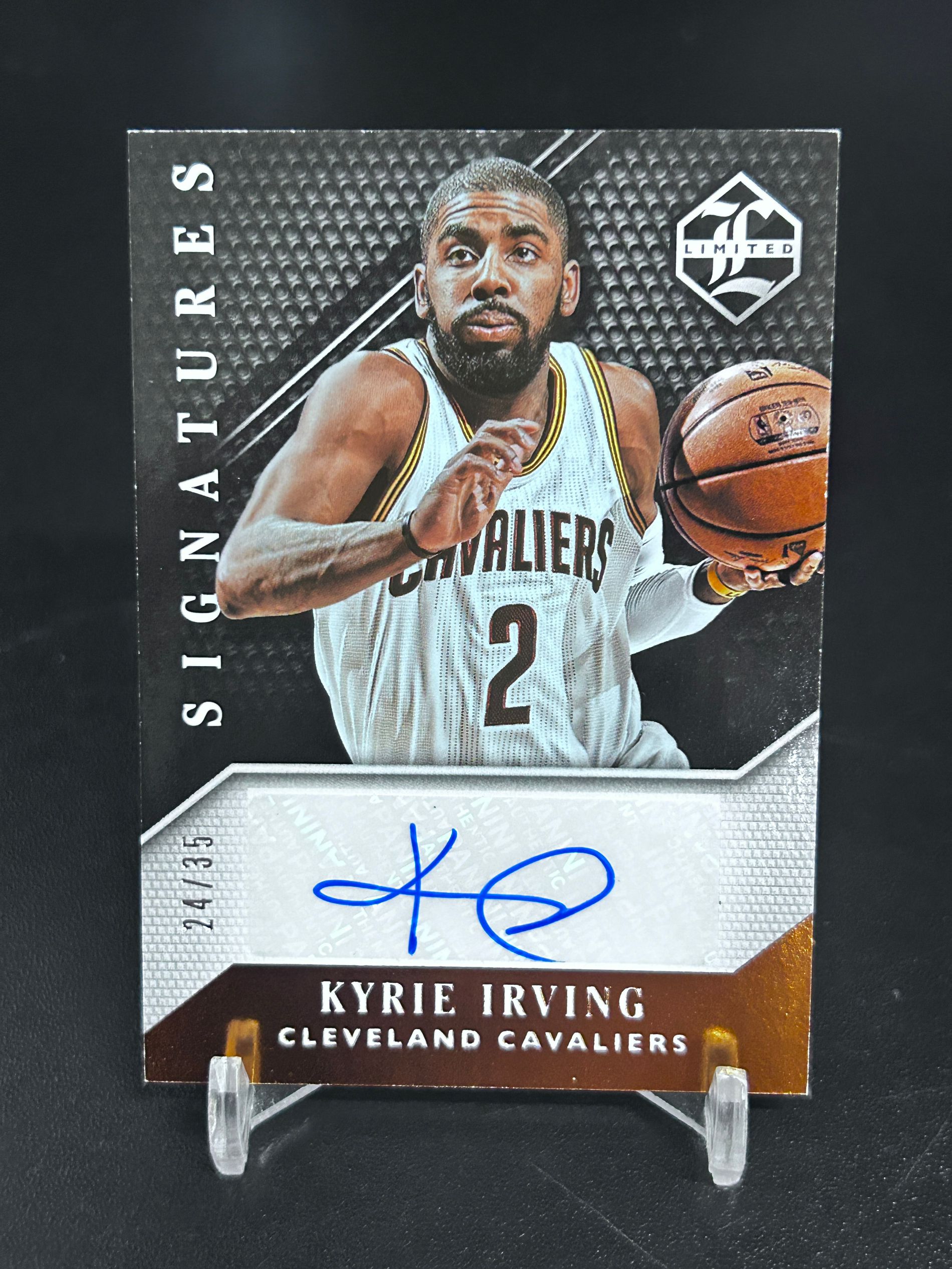 【浩行拍卖 截标预付82%】2015-16 panini limited kyrie irving 雷米特 骑士 凯里 欧文 24/35编 ...