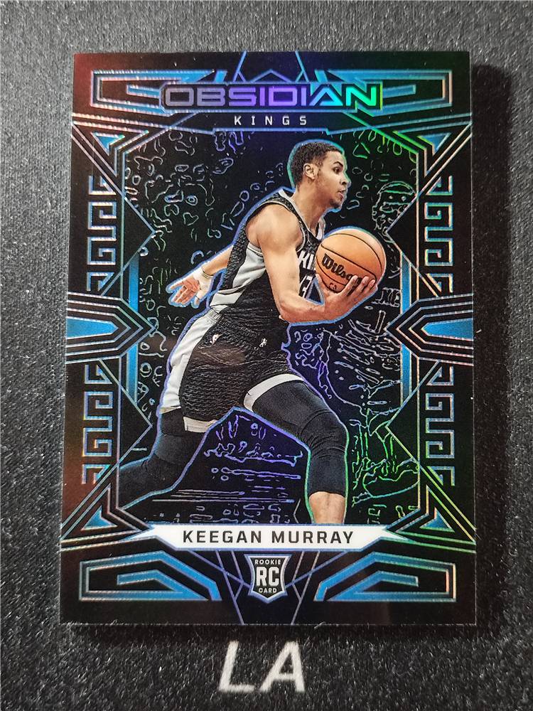 【LA拍卖】2022-23 Panini Obsidian Keegan Murray 黑曜石 新秀RC 基根 默里 基根 穆雷 大热新秀 ...