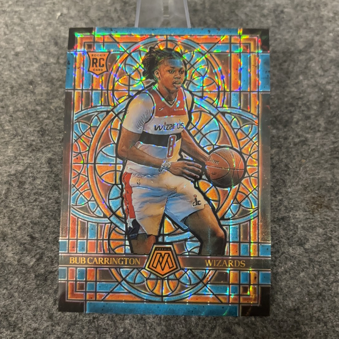 2024-25 Panini Mosaic Bob Carrington RC 马赛克系列 卡林顿 奇才 教堂大比例 卡品如图 收藏必备 卡淘