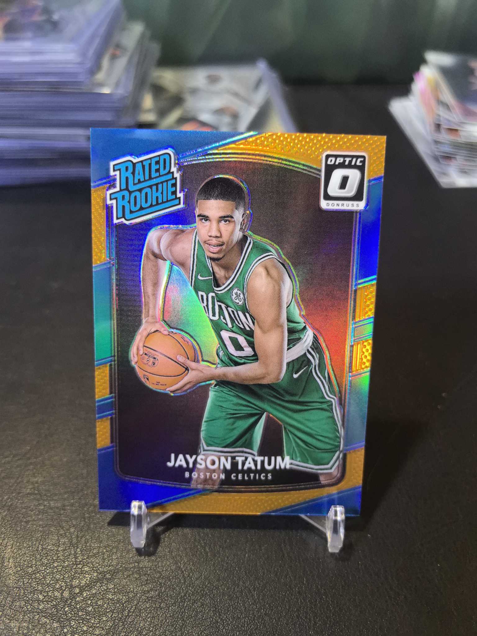 2017-18 Panini Donruss Jayson Tatum RC 火山 代拍 杜蕾斯op 凯尔特人核心 杰森 塔图姆 新秀橙折 ...
