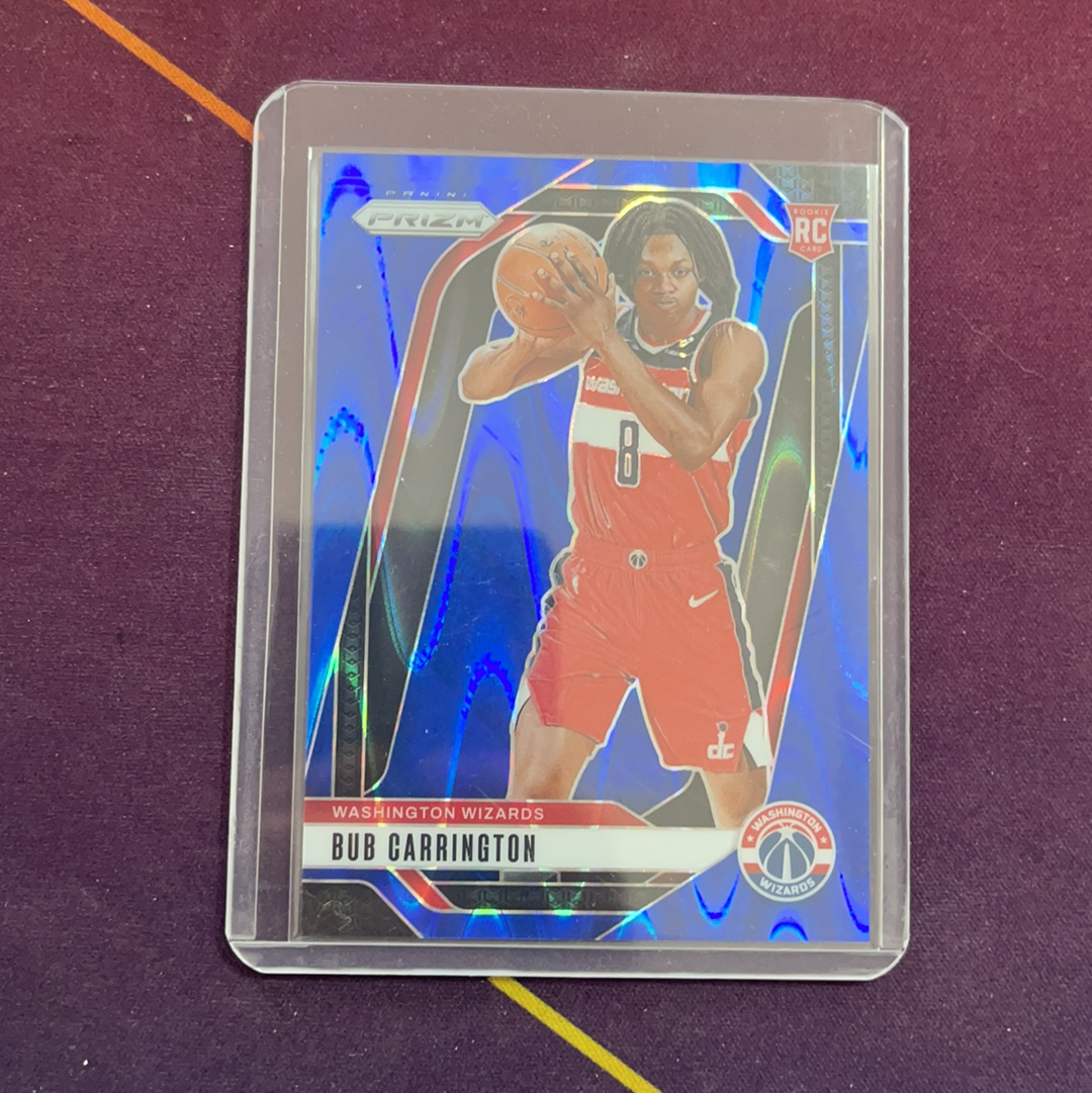 2024-25 Panini Prizm Bob Carrington RC pz 鲍勃 卡林顿 新秀 正base 蓝熔岩折 99编 收藏必备 ...