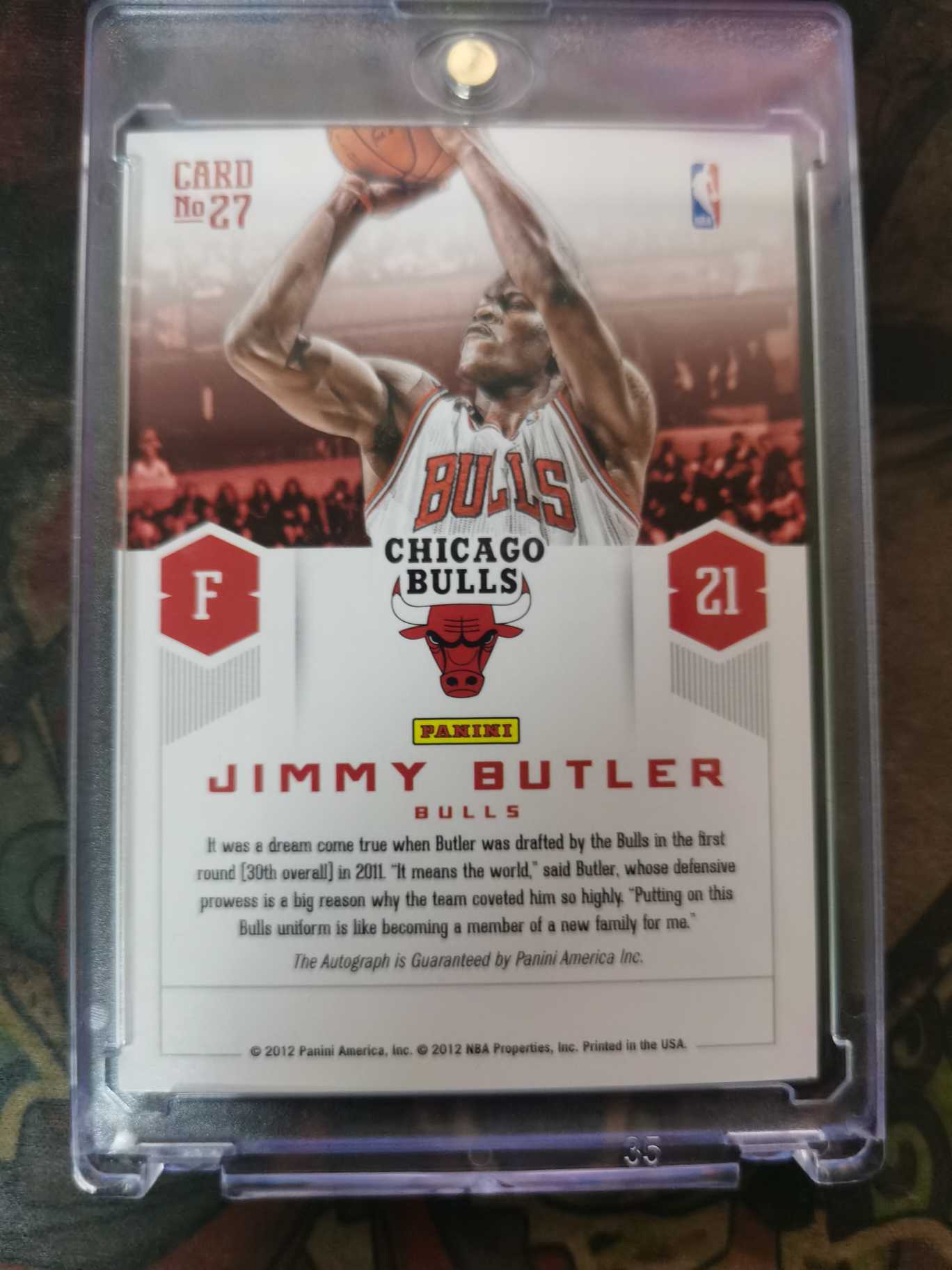 2012 Panini Prestige Jimmy Butler RC 公牛 新秀 RC 吉米 巴特勒 JB 最硬的男人 乔丹私生子 全明星 ...