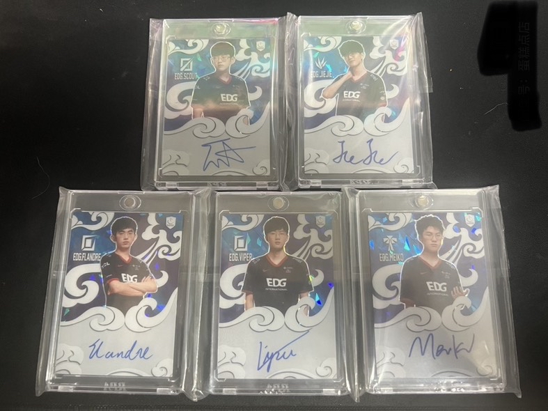 2021-22 Buffun LPL Viper lpl 最大卡 星云套 打包五张一起出 元年不凡 顶级收藏 edg夺冠五人 回忆杀 卡淘