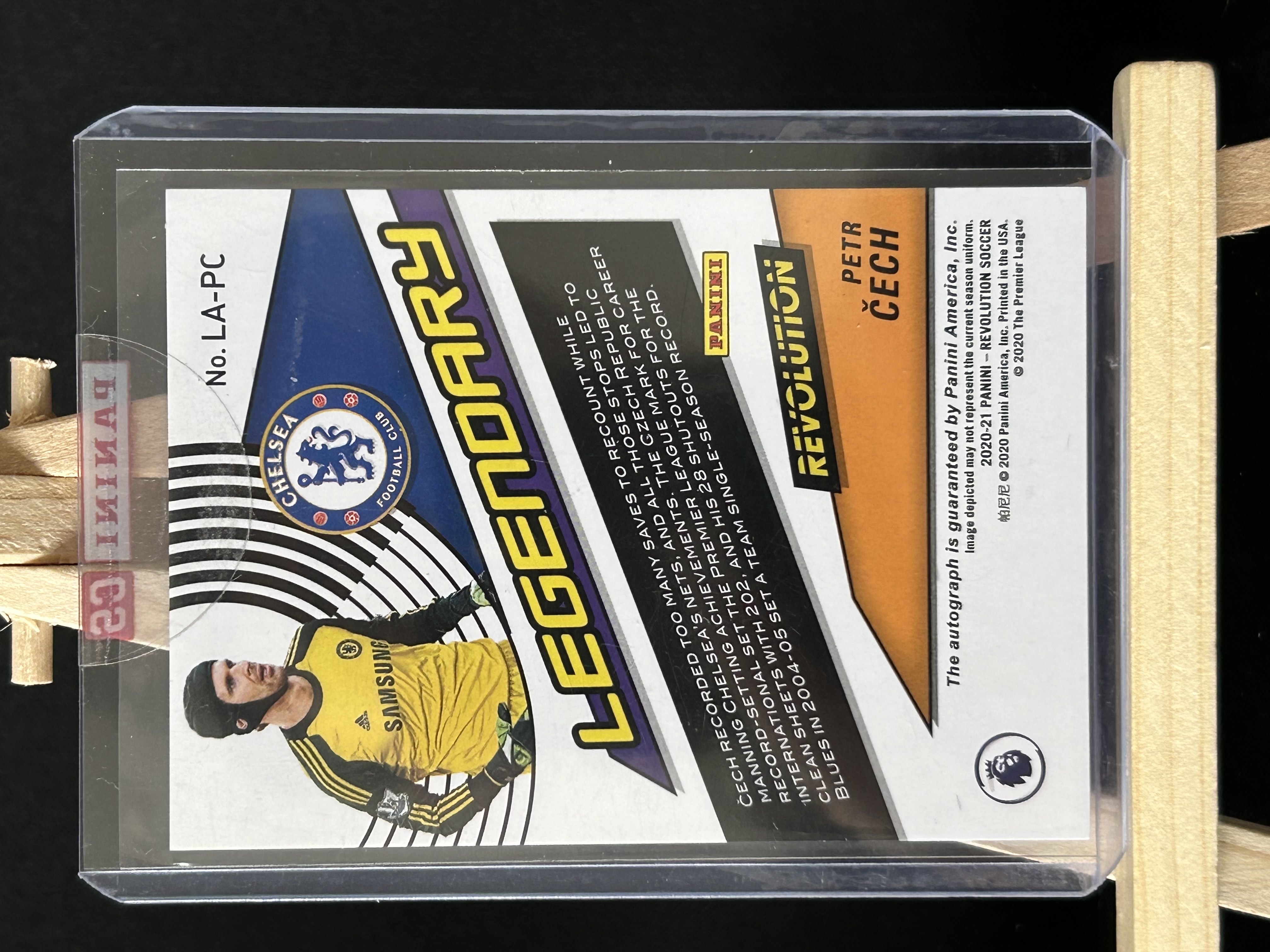 2020-21 Panini Revolution Petr Cech 英超 革命 切尔西 切赫 传奇 完美签字 原封夹 捷克 阿森纳 卡品如图 卡淘
