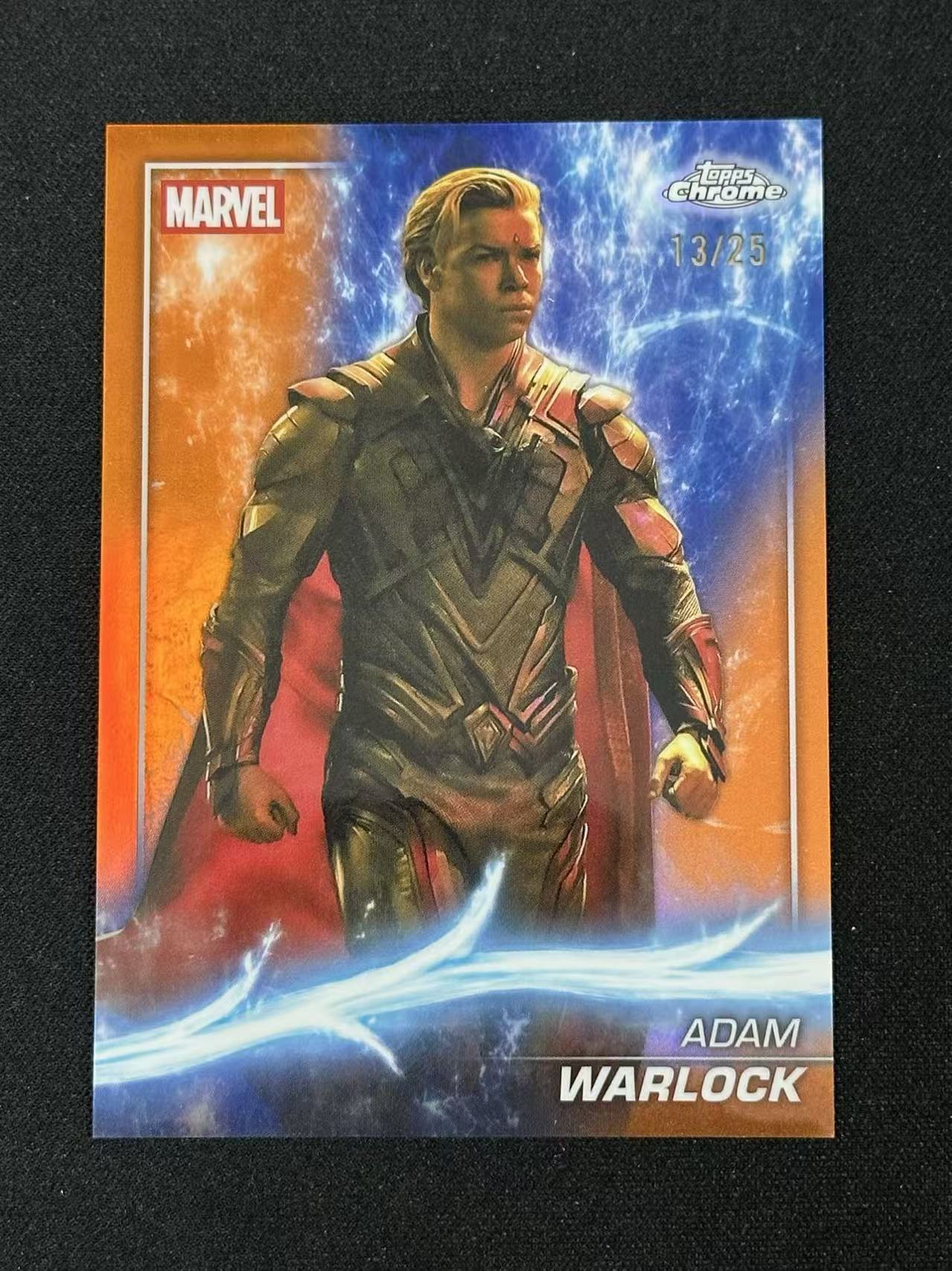 2025 Topps Marvel (MCU) Chrome Studios ADAM WARLOCK 术士亚当 13/25编 低编 银河护卫 ...