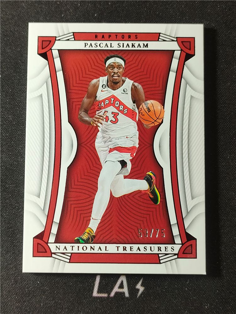 【LA拍卖】22-23 Panini National Treasures Pascal Siakam 国宝 帕斯卡尔 西亚卡姆 猛龙核心 ...