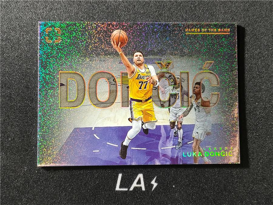 【LA拍卖精品】2024-25 Panini Photogenic Luka Doncic 上镜 湖人 卢卡 东契奇 碎闪折 Names of ...