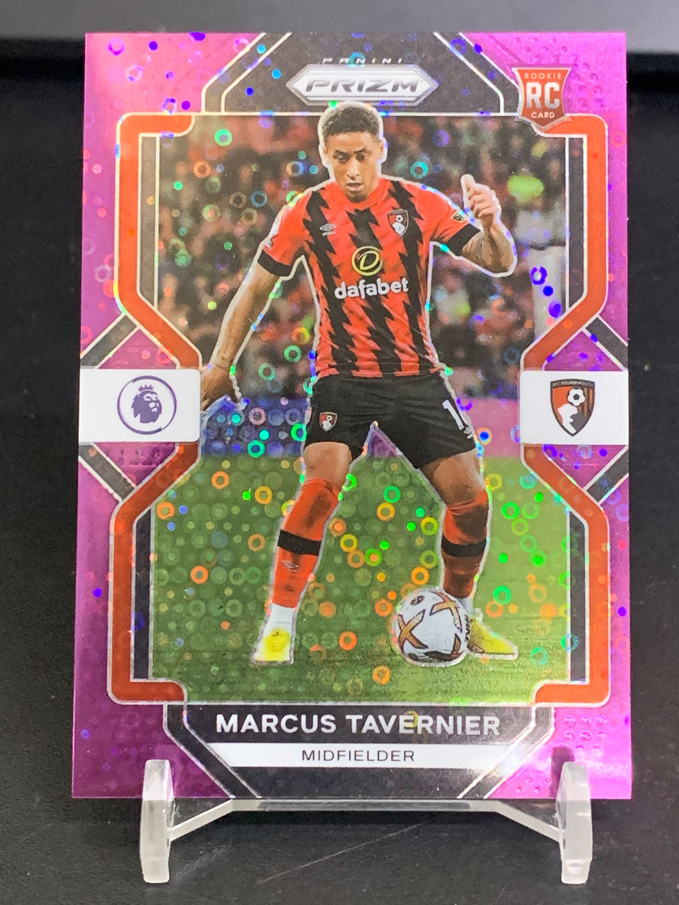 【浩行拍卖 截标预付82%】2022-23 panini prizm Marcus tavernier 伯恩茅斯 英超 马库斯 塔维尼尔 rc ...