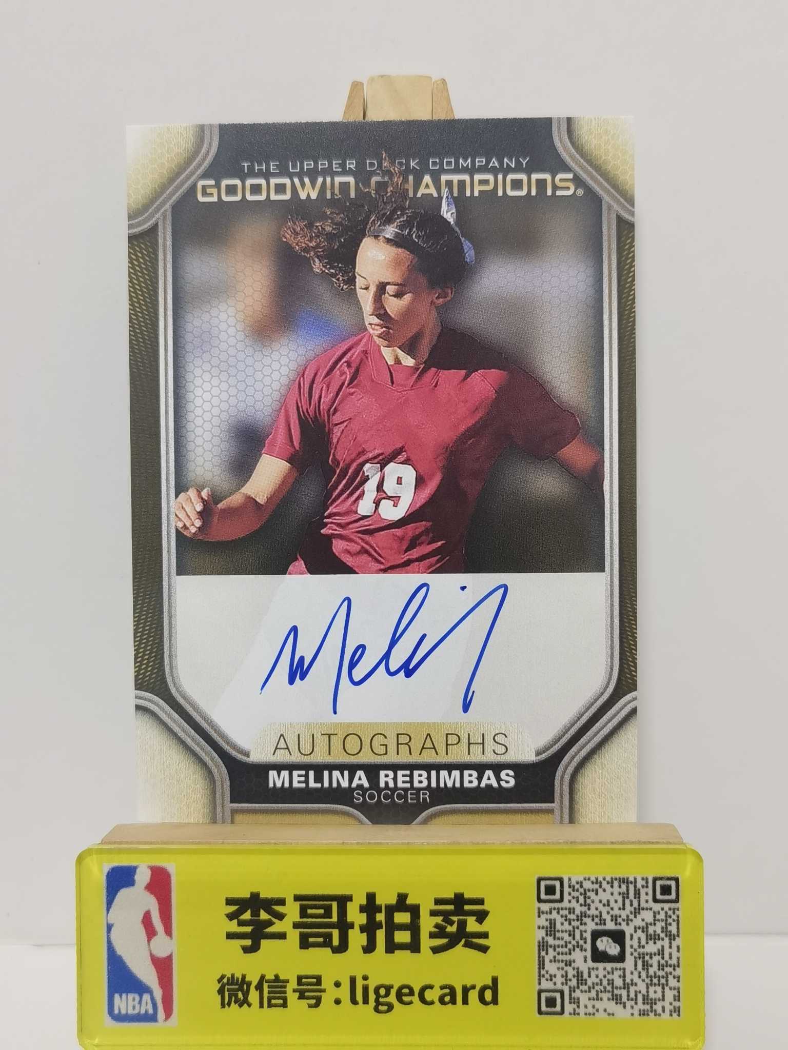 2024 Upper Deck Goodwin Champions Melina Rebimbas 【李哥代卖】UD古德温 冠军系列 梅丽娜瑞 ...