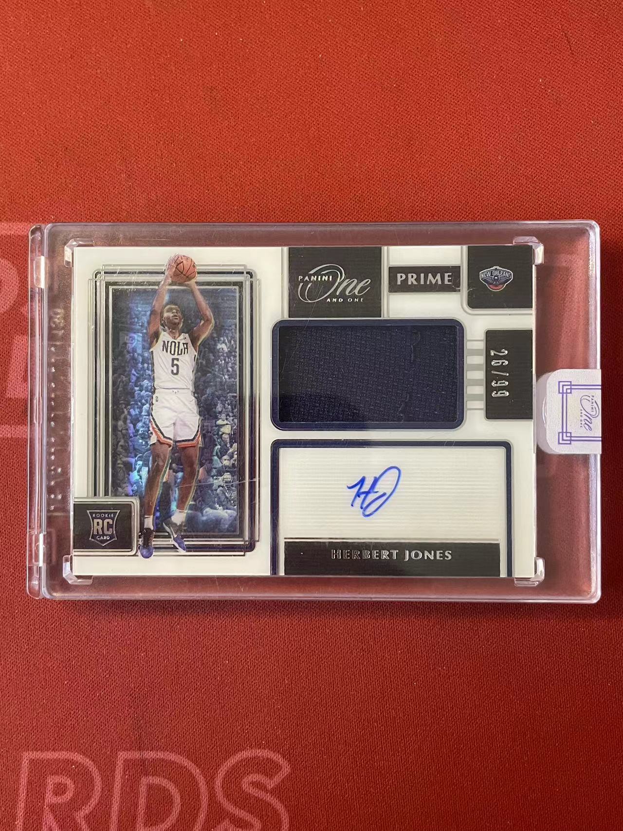 2022-23 Panini One and One Herbert Jones RC one系列 鹈鹕 赫伯特 琼斯 新秀 26/99编 ...