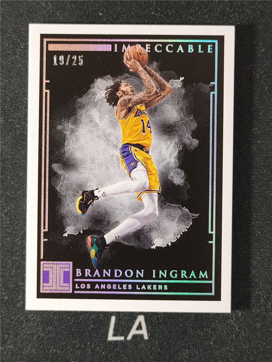 【la拍卖】18 19 Panini Impeccable Brandon Ingram 小真金 布兰登 英格拉姆 鹈鹕队 湖人队 天才榜眼
