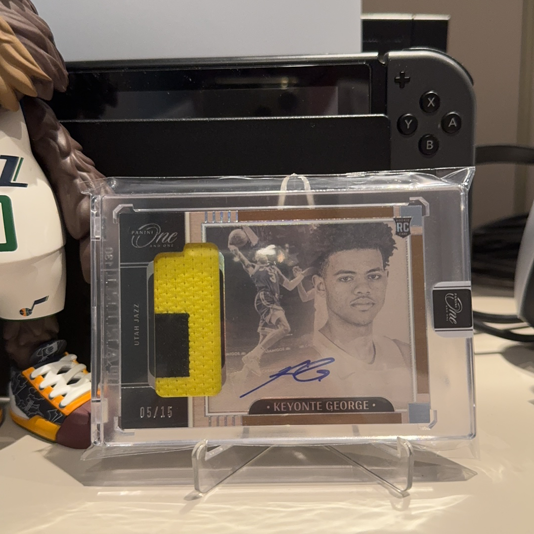 2023-24 Panini One and One Keyonte George RC 【LP甄选】猪猪侠 基昂特 乔治 新秀 RC 05/ ...