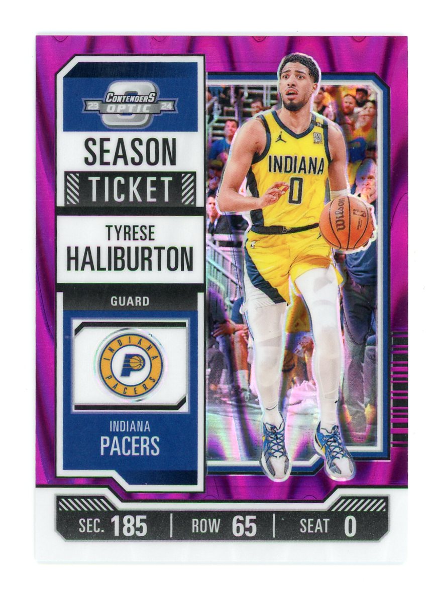 2023-24 Panini Contenders Optic Basketball Tyrese Haliburton Season ...