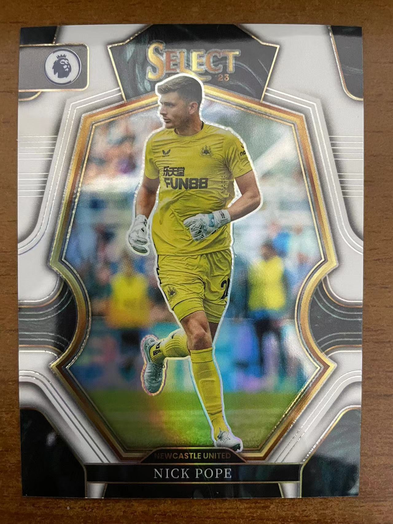 2022-23 Panini select Nick Pope 【信徒拍卖】英超 纽卡斯尔联 尼克 波普 20编 低编 白折 卡品如图 芳 ...