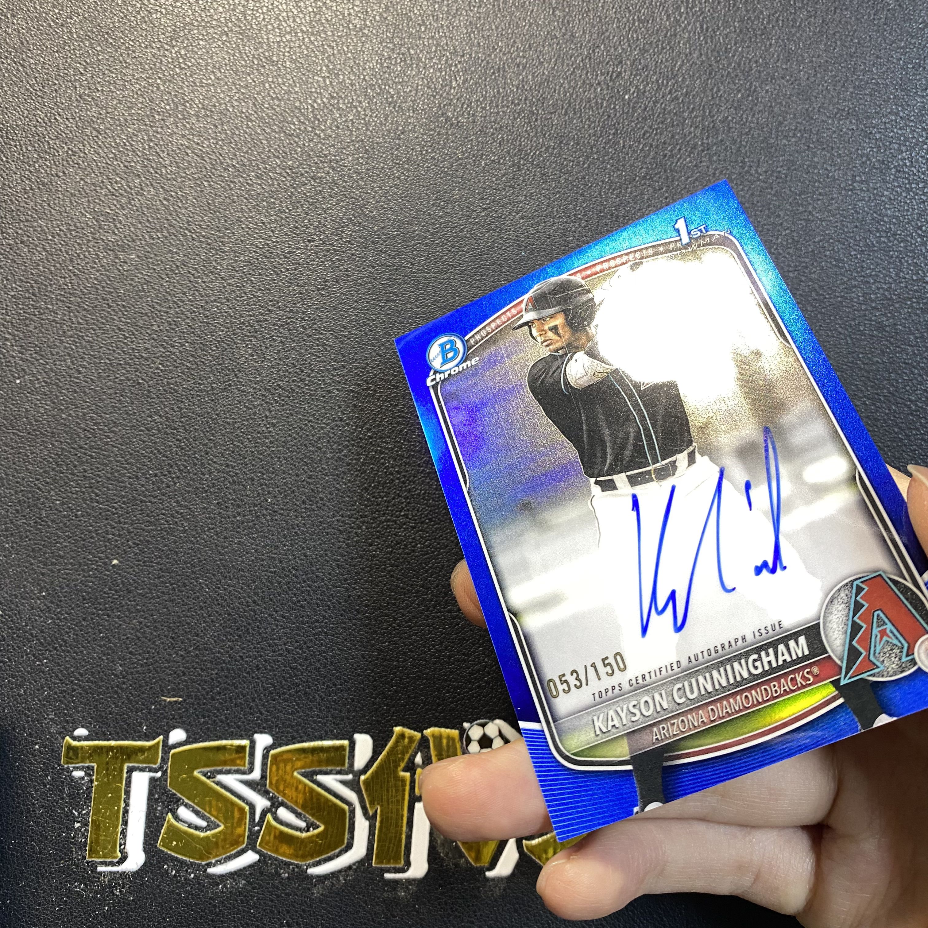 2025 【TSS代卖-预付80％】 Chrome Kayson Cunningham Bowman 1ST 凯森 康宁汉姆 响尾蛇队 签字 ...