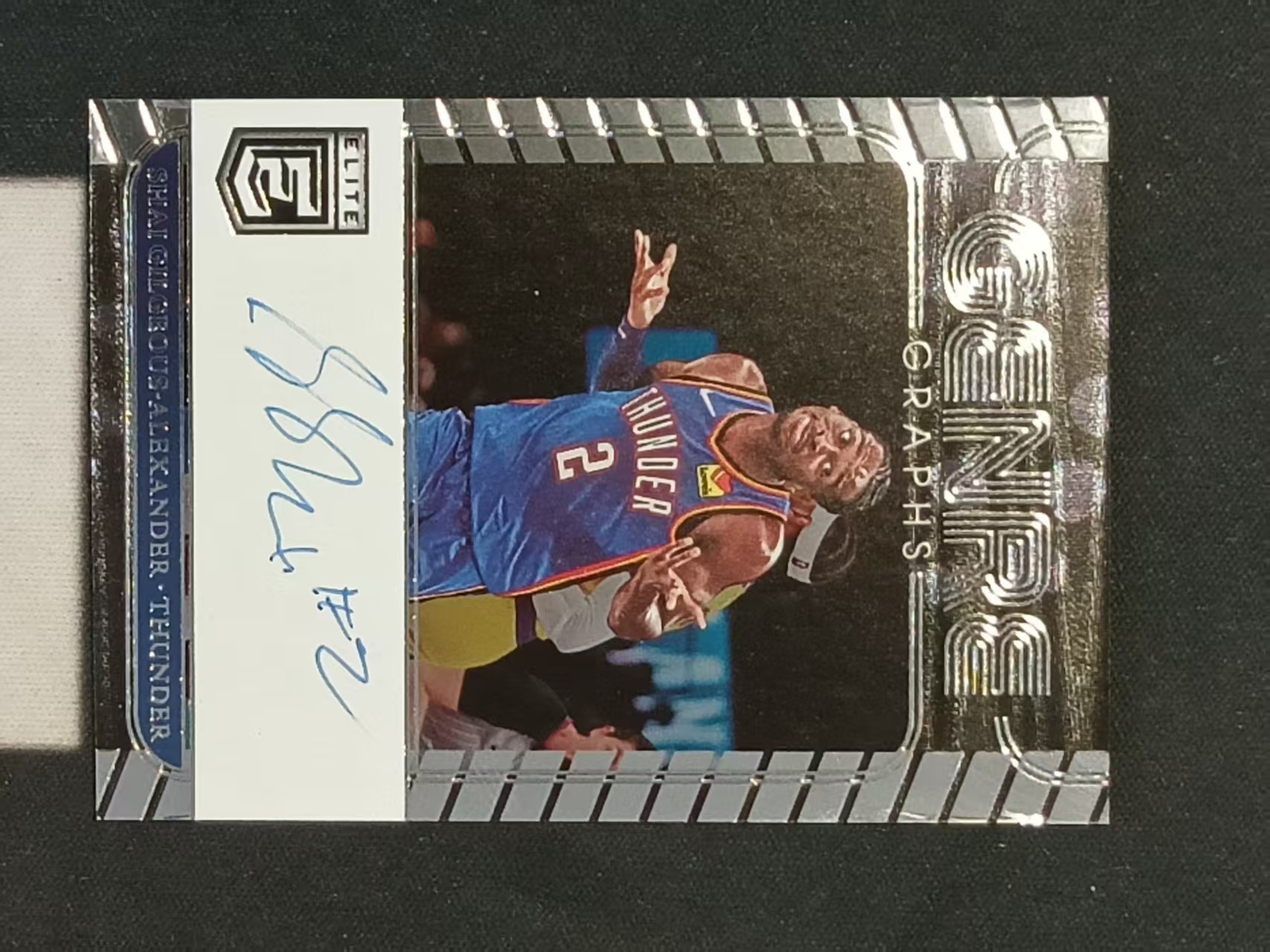 2022-23 Panini Elite Shai Gilgeous-Alexander 【啃卡代拍】SGA 亚历山大 雷霆MVP GG签 卡 ...