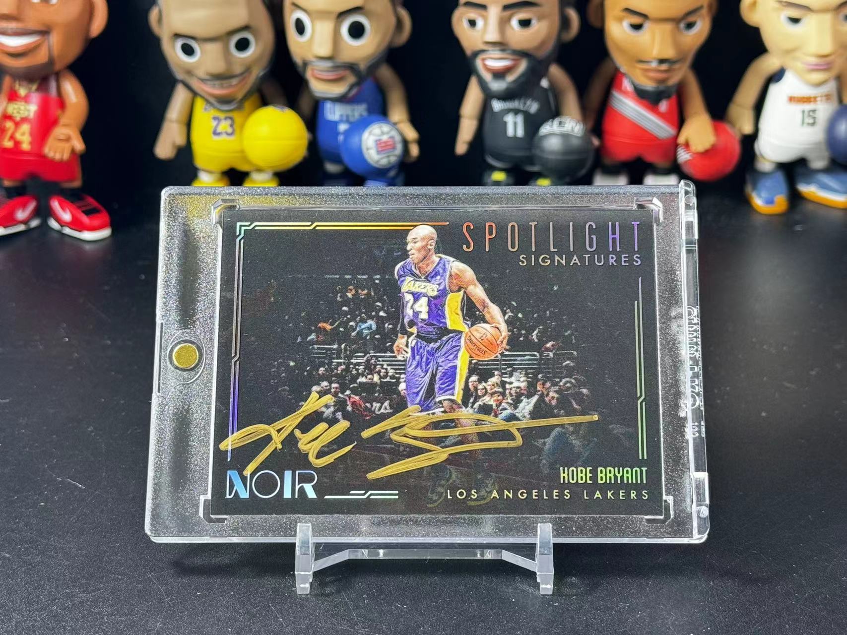 【喷子拍卖】2017-18 panini noir Kobe Bryant 洛杉矶湖人 科比 布莱恩特 聚光灯 Spotlight 125编 ...