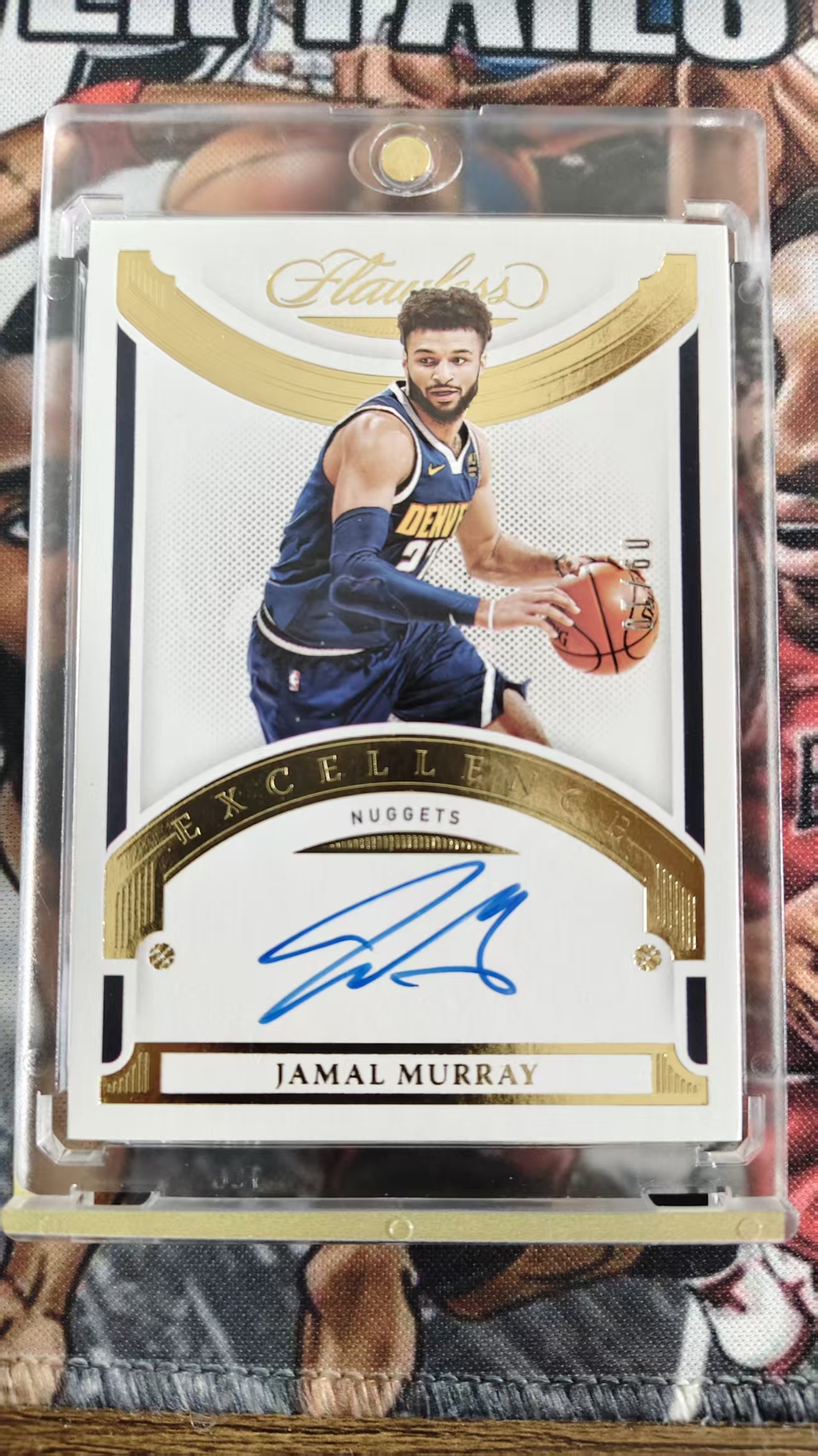2020-21 Panini Flawless Jamal Murray 手提 掘金总冠军后场指挥官 联盟顶级双能卫 贾马尔 穆雷 10编 金 ...