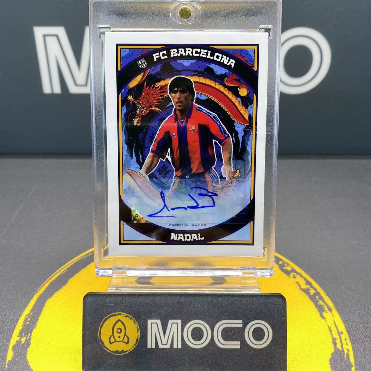 2024 Topps FC Barcelona Miguel Ángel Nadal 【MOCO拍卖】巴萨龙队盒 中国限定 巴塞罗那 安赫尔 ...