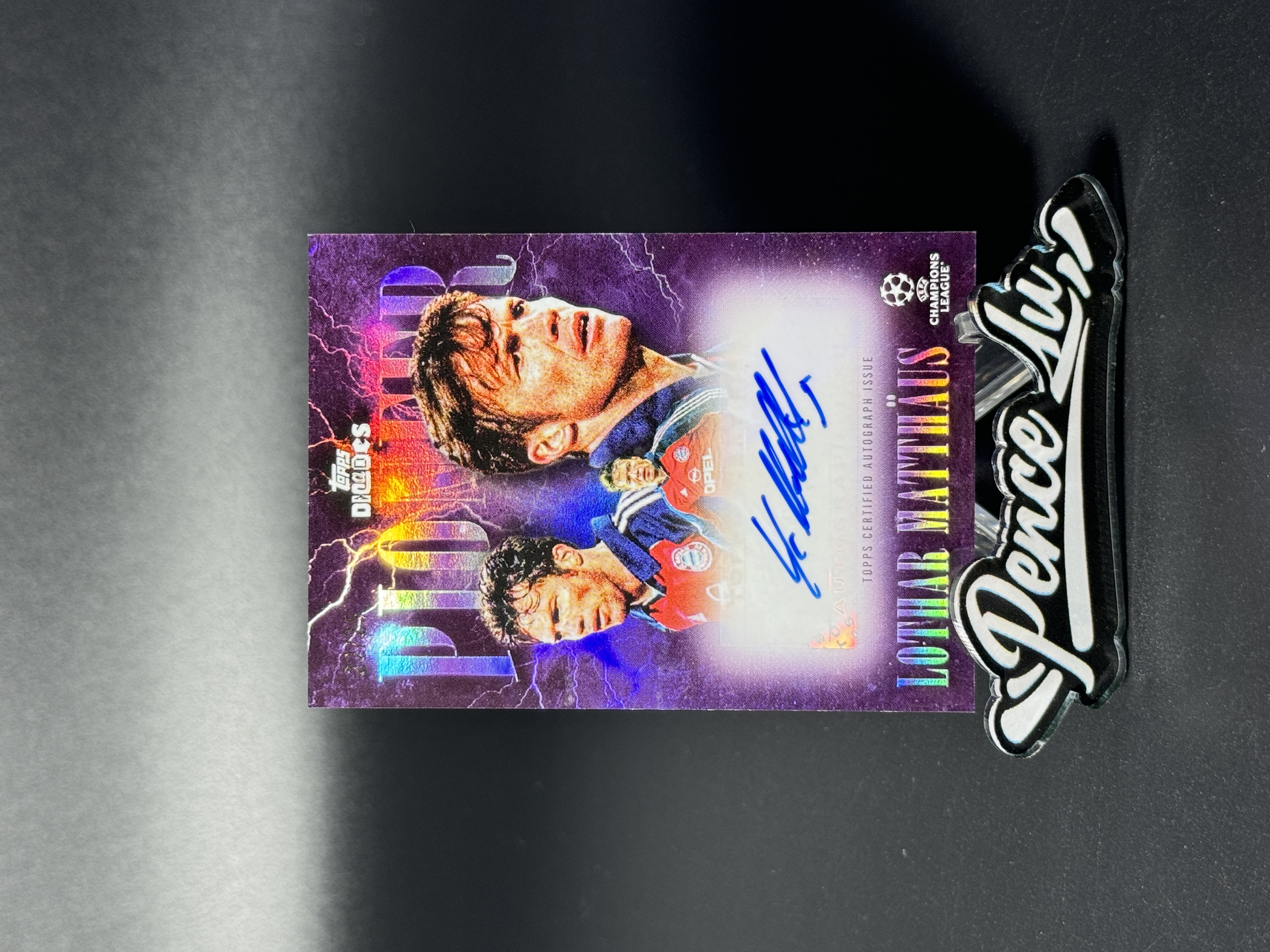 【喷子拍卖】2023-24 Topps Decades 90s Lothar Matthaus 90年代 欧冠 拜仁慕尼黑 永动机 马特乌斯 ...