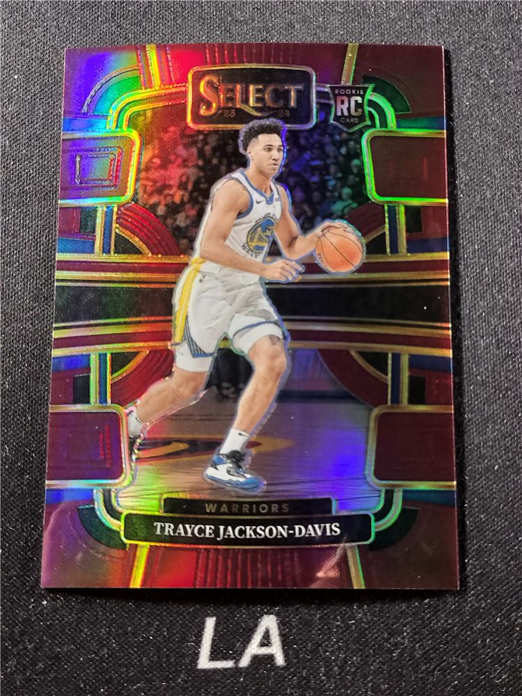【LA拍卖】23-24 Panini Select Trayce Jackson-Davis 新秀RC 特雷斯 杰克逊 戴维斯 勇士队 1级 ...
