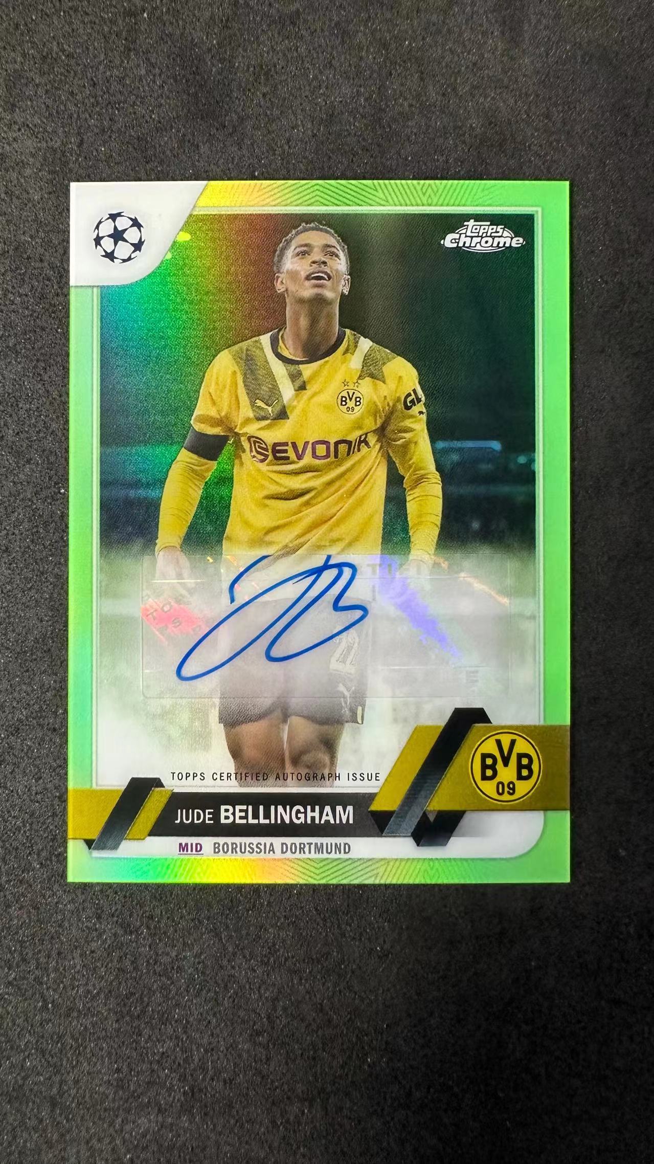 2022-23 Topps Chrome Hobby Jude Bellingham 贝利厄姆 68/99编 青折 TC正系列Chrome ...