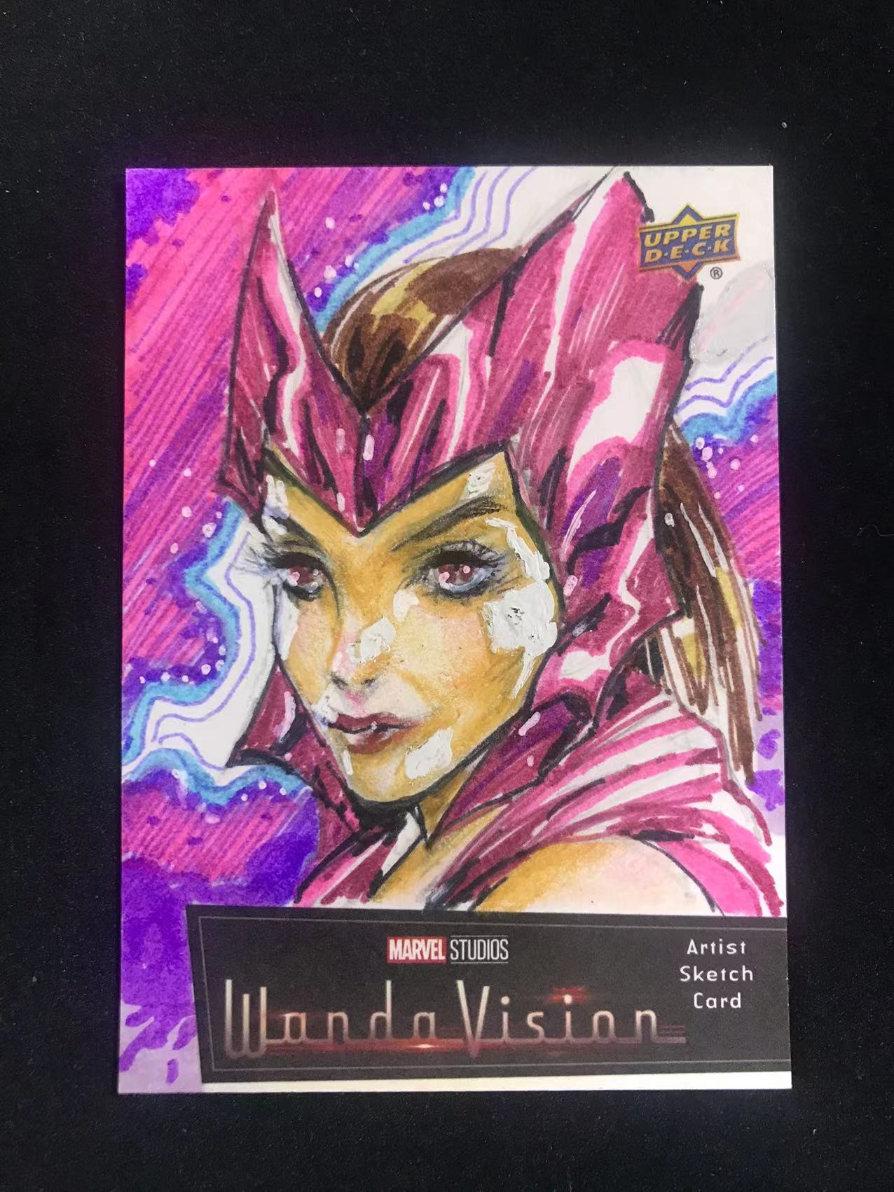 【Lucky幸运壹编壹代卖-G】 2022 Upper Deck Marvel Wanda Vision 漫威 旺达与幻视 女主角 猩红女巫 ...