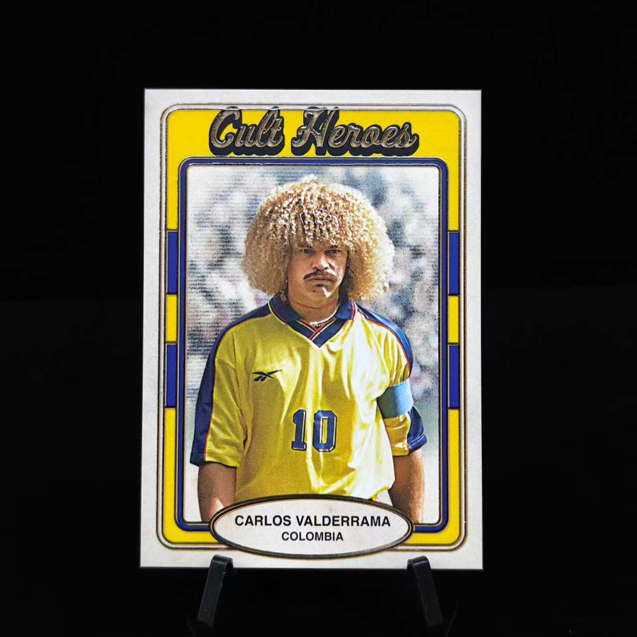 【德基拍卖】2025 Futera Futera Unique Carlos Valderrama 福特拉 哥伦比亚 巴尔德拉马 英雄特卡 ...