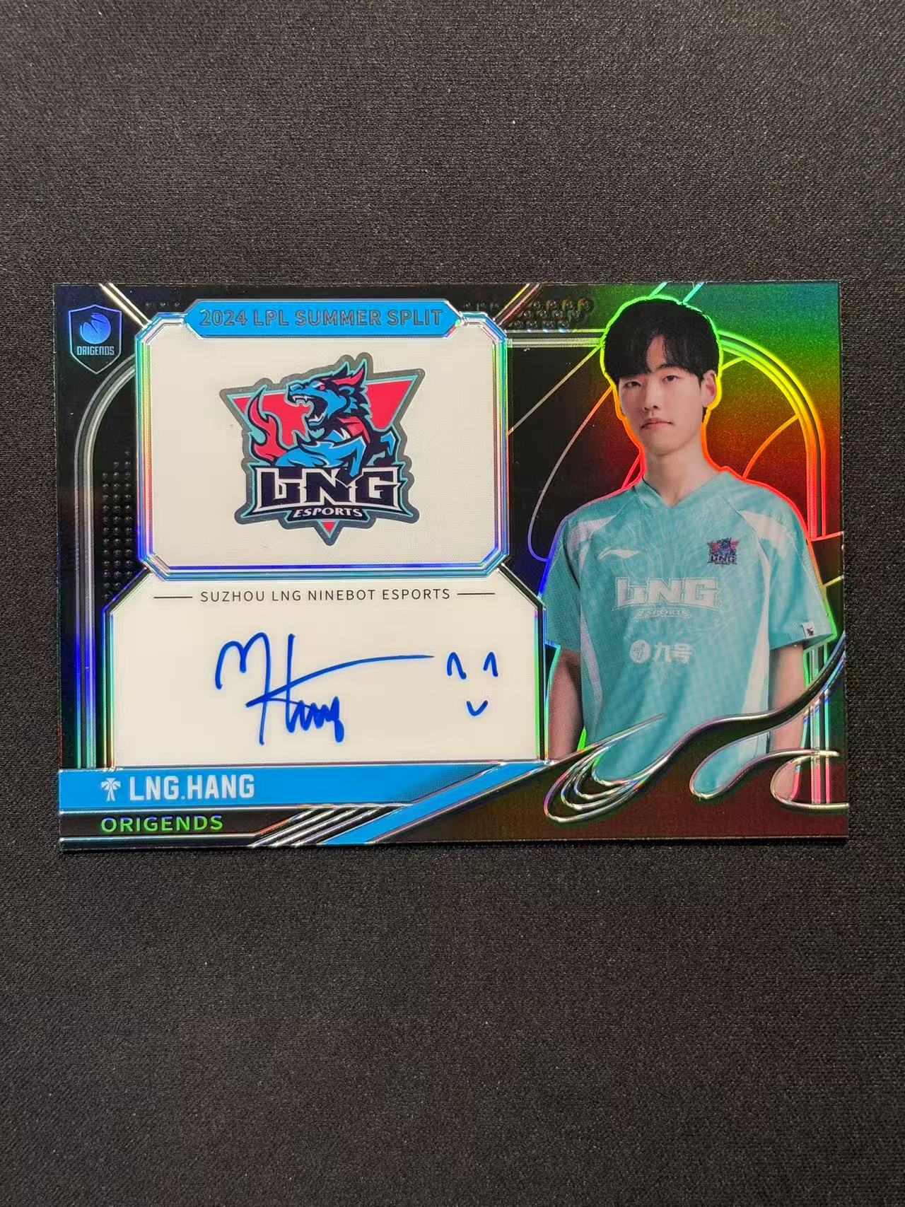 2024 Buffun LPL 光启系列 LNG.HANG 签字 1/1 oneofone 世界唯一 卡品如图 小黄人卡社 卡淘