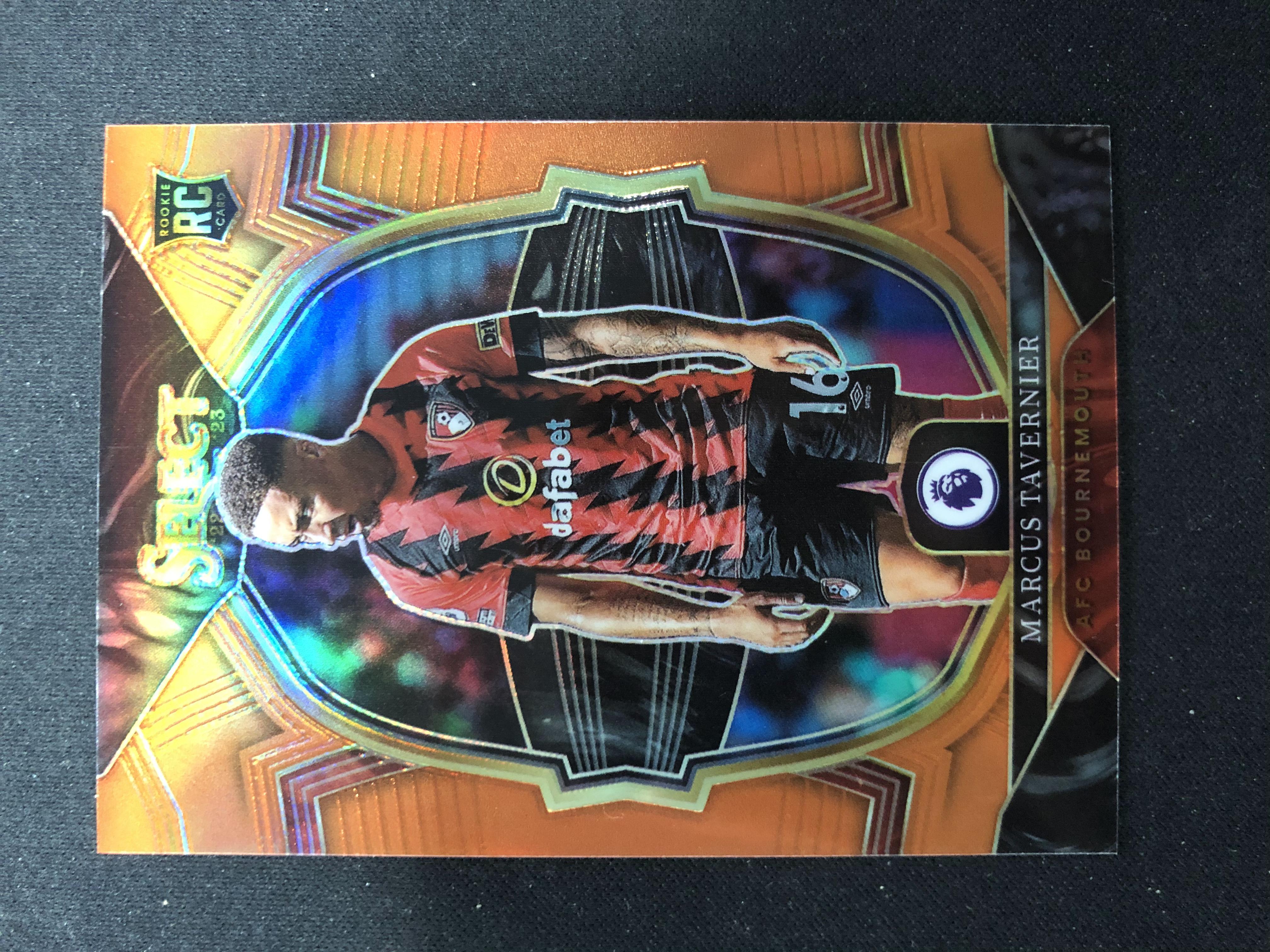 【老狼代卖】 22-23 PANINI SELECT 英超 MARCUS TAVERNIER 马库斯·塔维尼尔 伯恩茅斯 RC 59/99编 ...