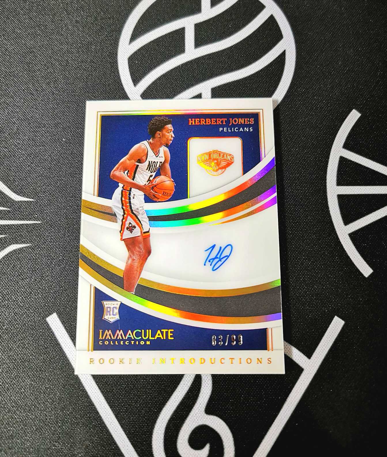 2021-22 Panini Immaculate Herbert Jones RC 赫伯特 琼斯 imm 介绍 签字 卡签 新秀 RC 鹈鹕 ...