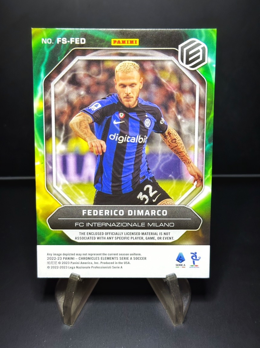 2022-23 Panini Chronicles Federico Dimarco 编年史 迪马尔科 意甲 国际米兰 1/1编 1of1 仅 ...