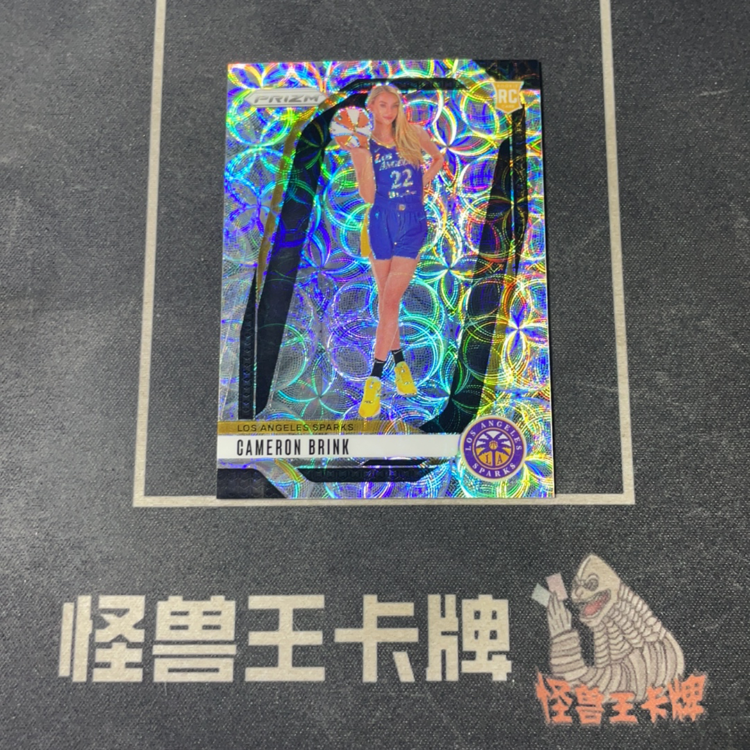 （怪兽拍卖） GSW-A50 2024 Panini Prizm Cameron Brink RC WNBA 洛杉矶火花 卡梅隆·布林克 库里 ...