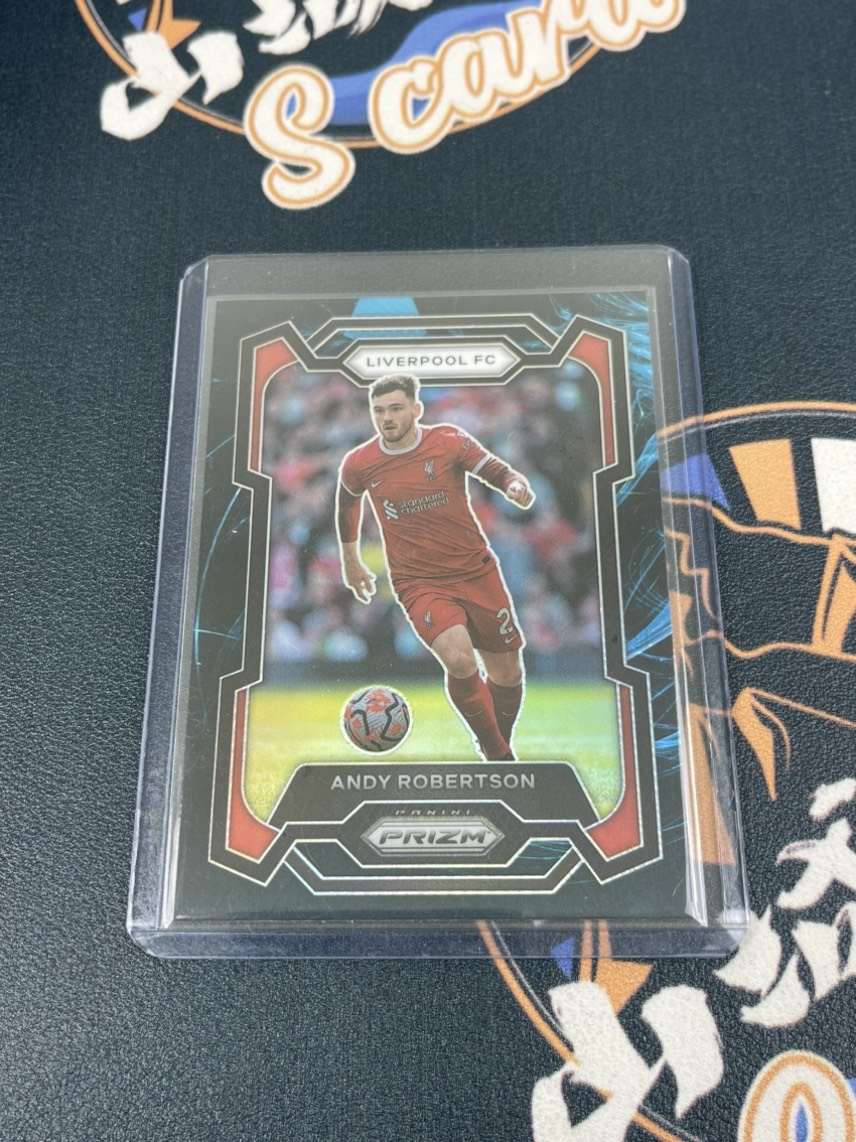 2023-24 Panini Prizm Andrew Robertson pz英超系列 安迪 罗伯逊 起源折 超大比例 利物浦主力边后卫 ...