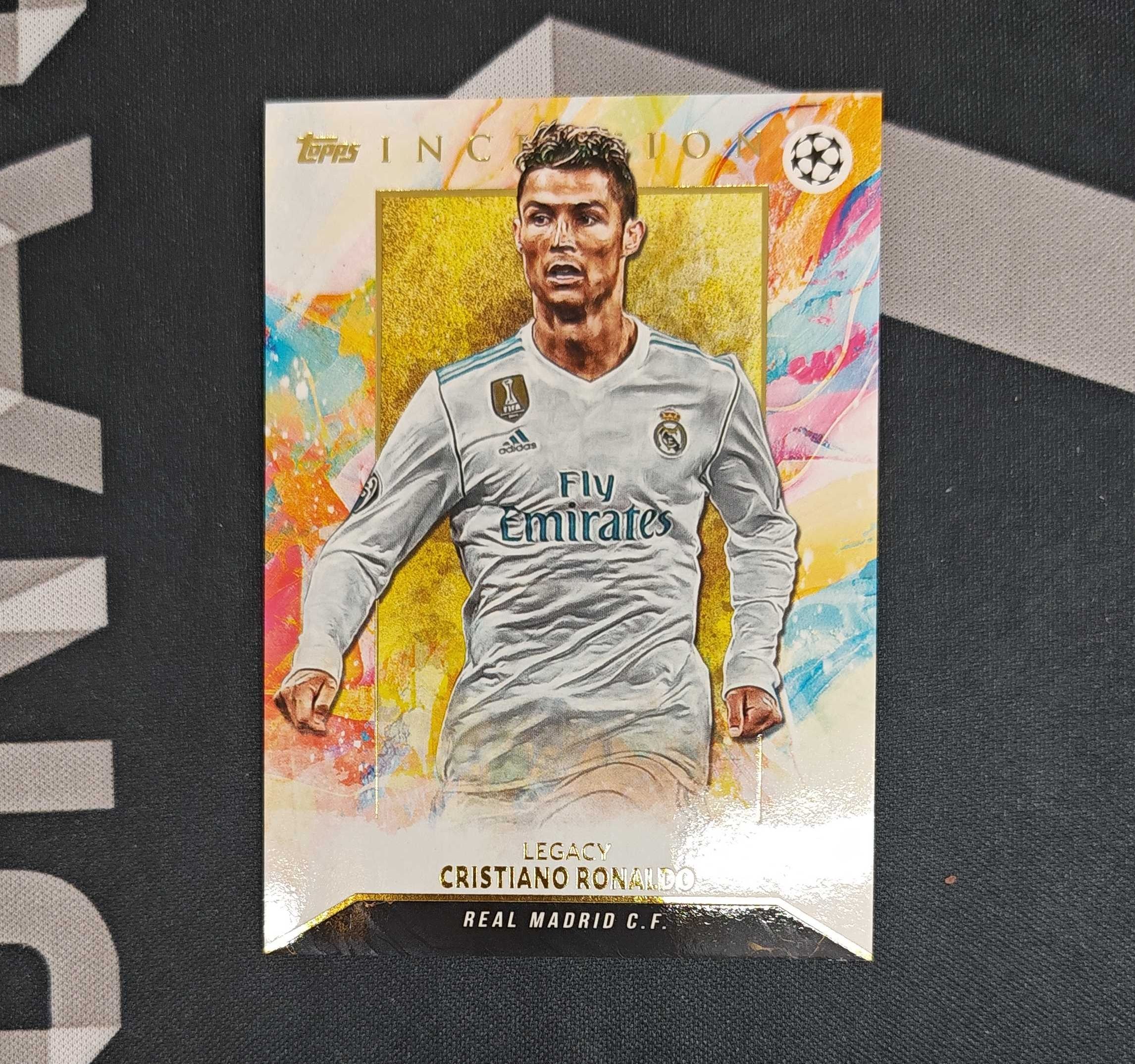 2024 Topps inception Cristiano Ronaldo 皇马 盗梦 C罗 小小罗 罗纳尔多 盗梦 不带编 base 瑕疵 ...
