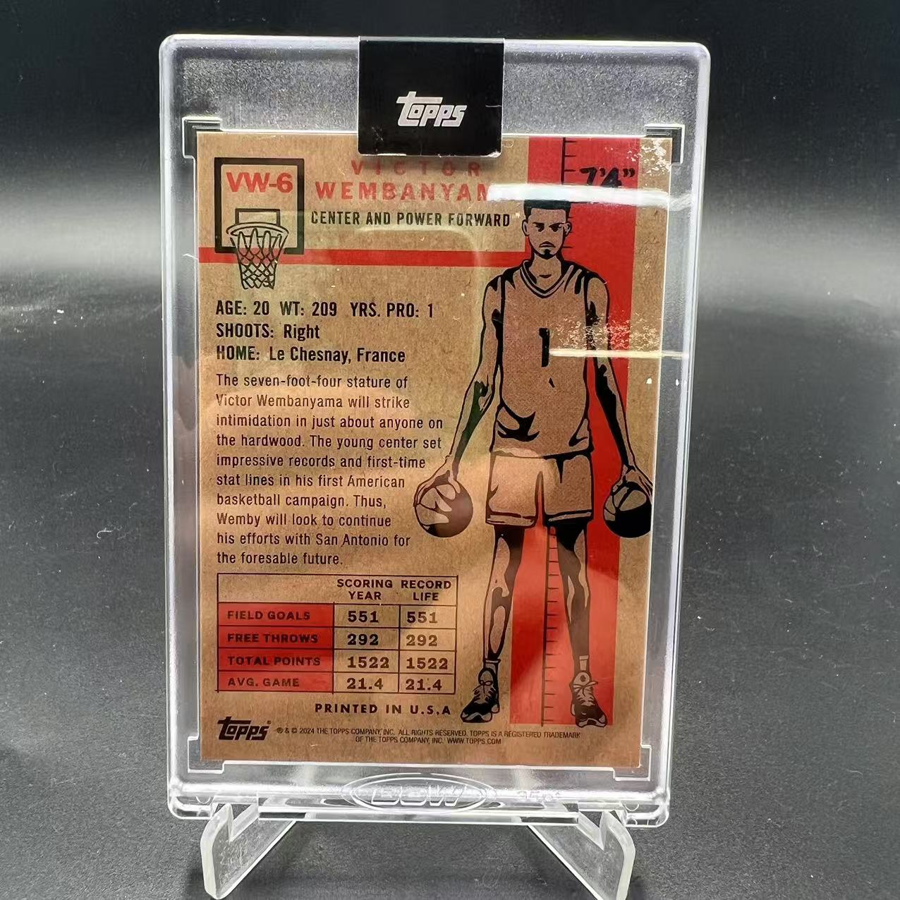 2024 Topps mercury Victor Wembanyama RC BL 水星 马刺 新秀 维克托 文班亚马 状元 金折 折射 ...