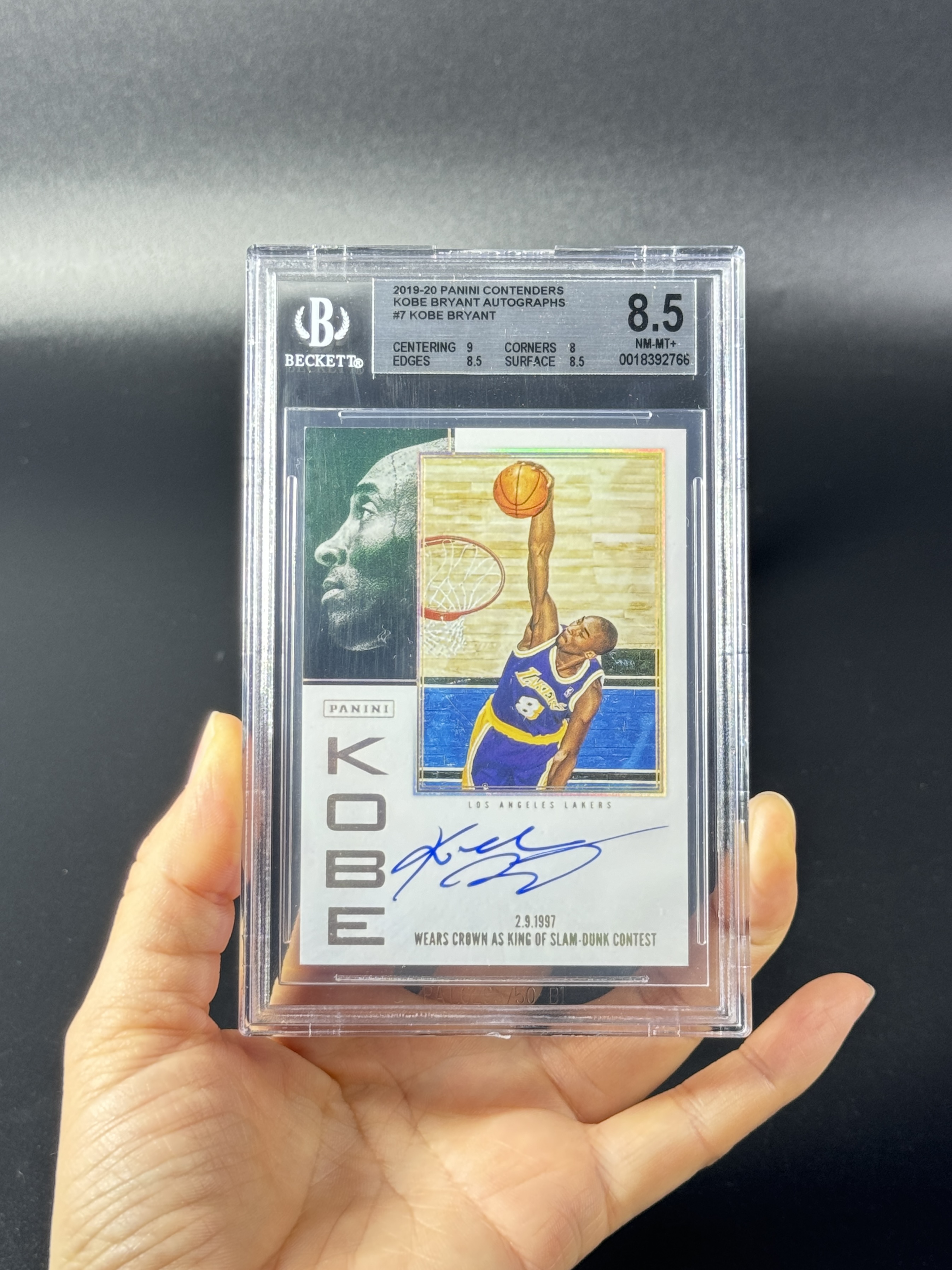 【喷子拍卖】2019-20 Contenders Kobe Bryant 球票 洛杉矶湖人 科比 布莱恩特 超大比例 插入 签字 卡签 生涯 ...