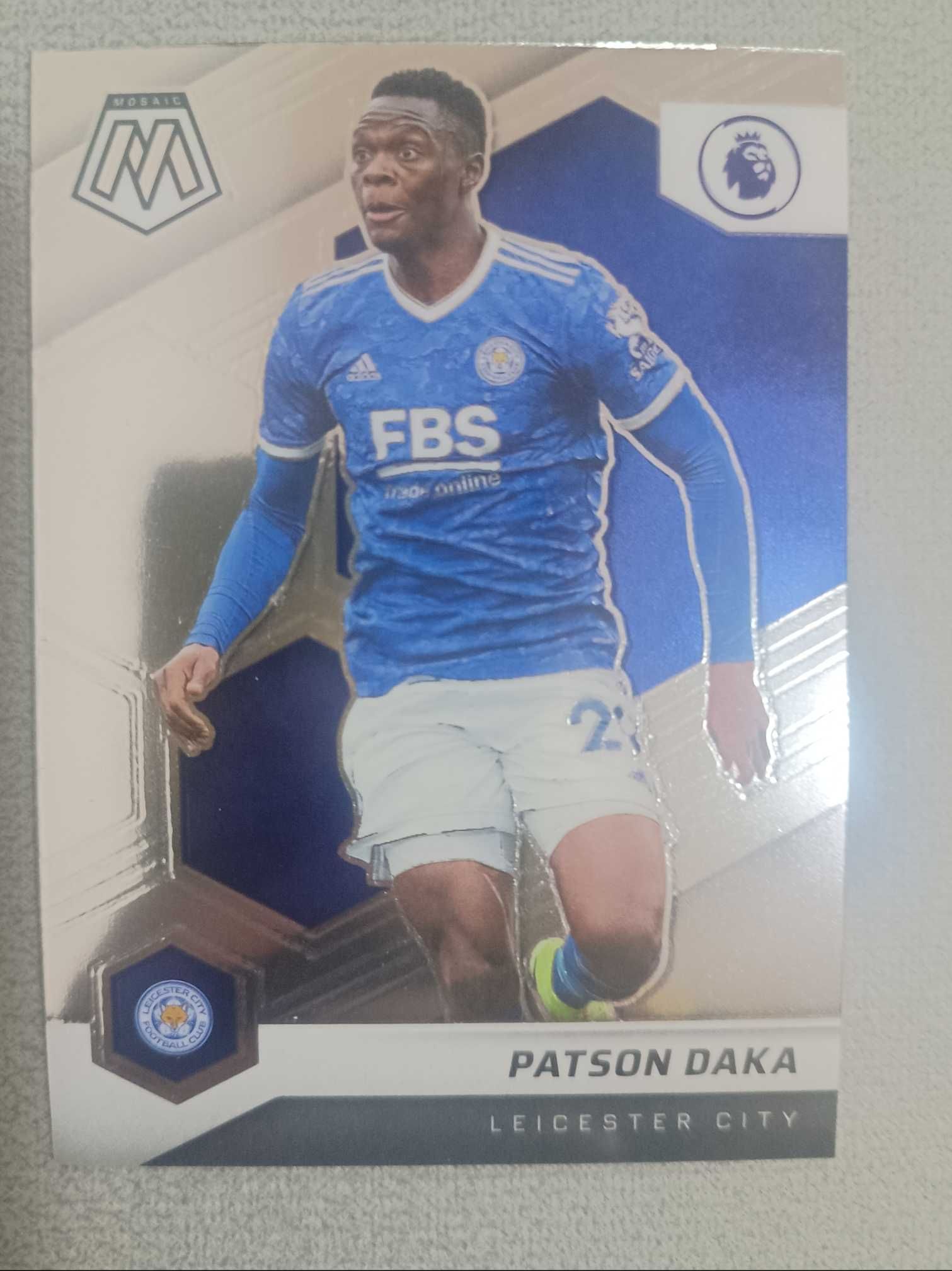 2021-22 Panini Mosaic Patson Daka 【免费接代拍】英超 马赛克 base 达卡 莱斯特城 收藏凑套可入 卡淘