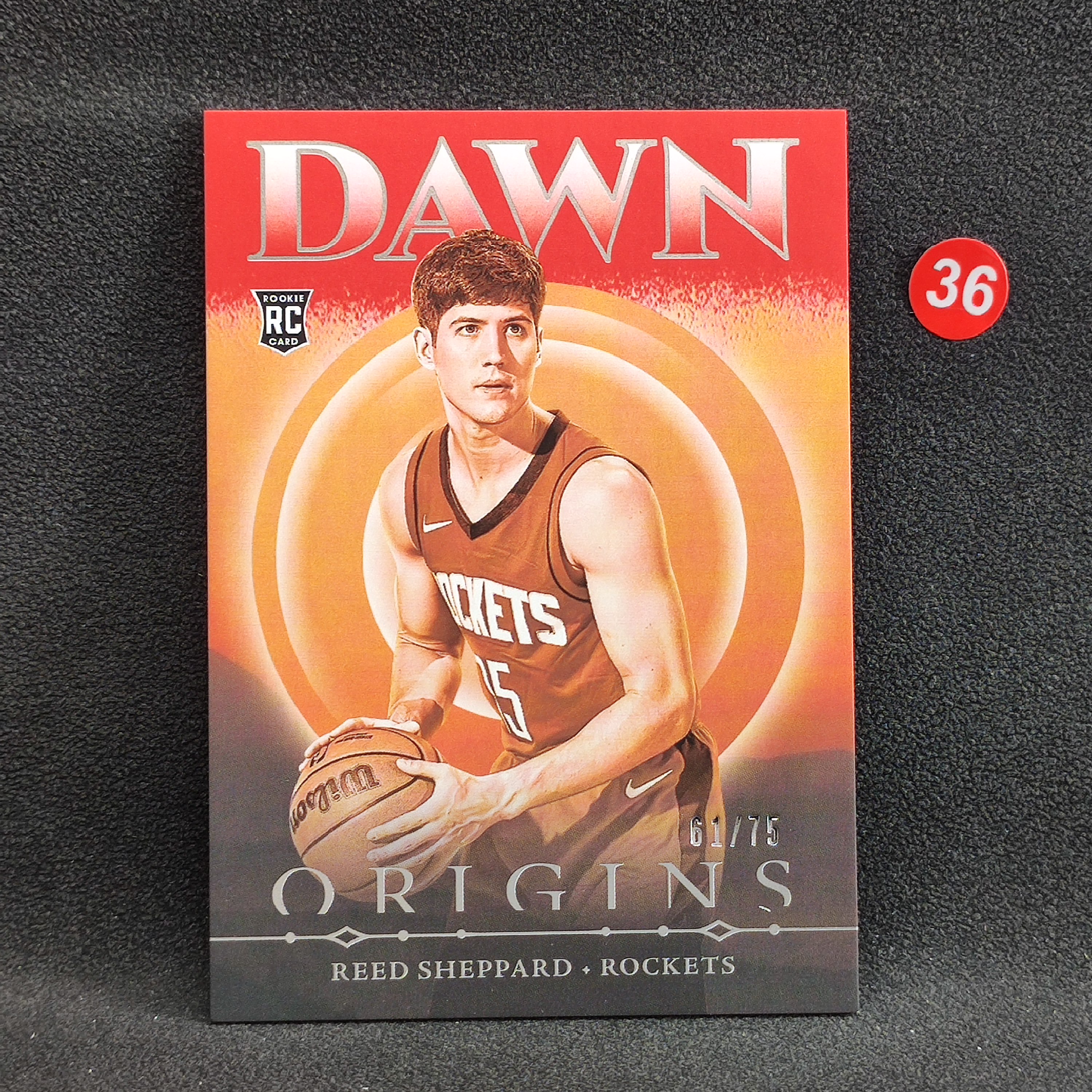 【大腿代卖提前预付80%】Reed Sheppard 里德谢泼德 2024-25 Origins 起源 RC新秀 /75编带编限量 DAWN ...