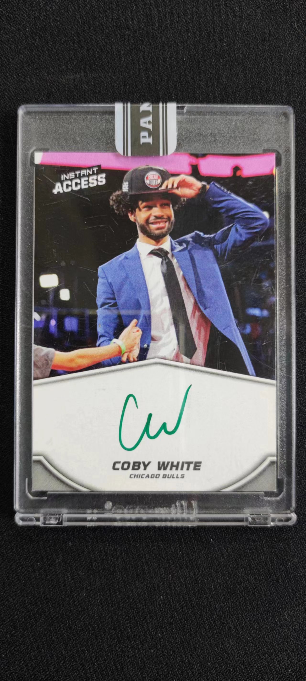 2019-20 Panini Instant Coby White 时刻 新秀RC 公牛 科比 怀特 签字卡签 选秀夜定妆照签 7/10编 ...