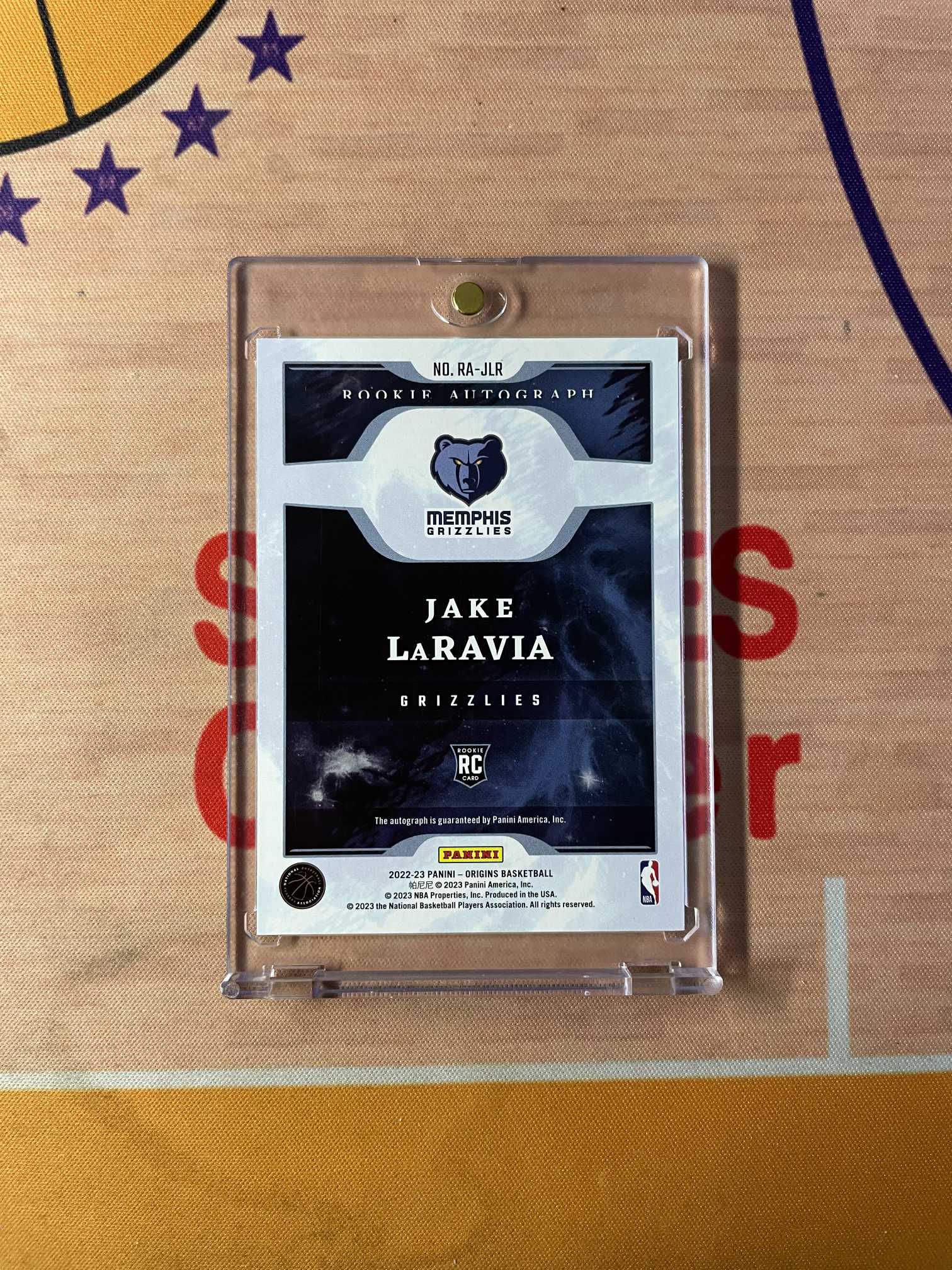 2022-23 Panini Origins Jake LaRavia 灰熊 杰克 拉拉维亚 起源 新秀rc 卡签 签字 卡淘