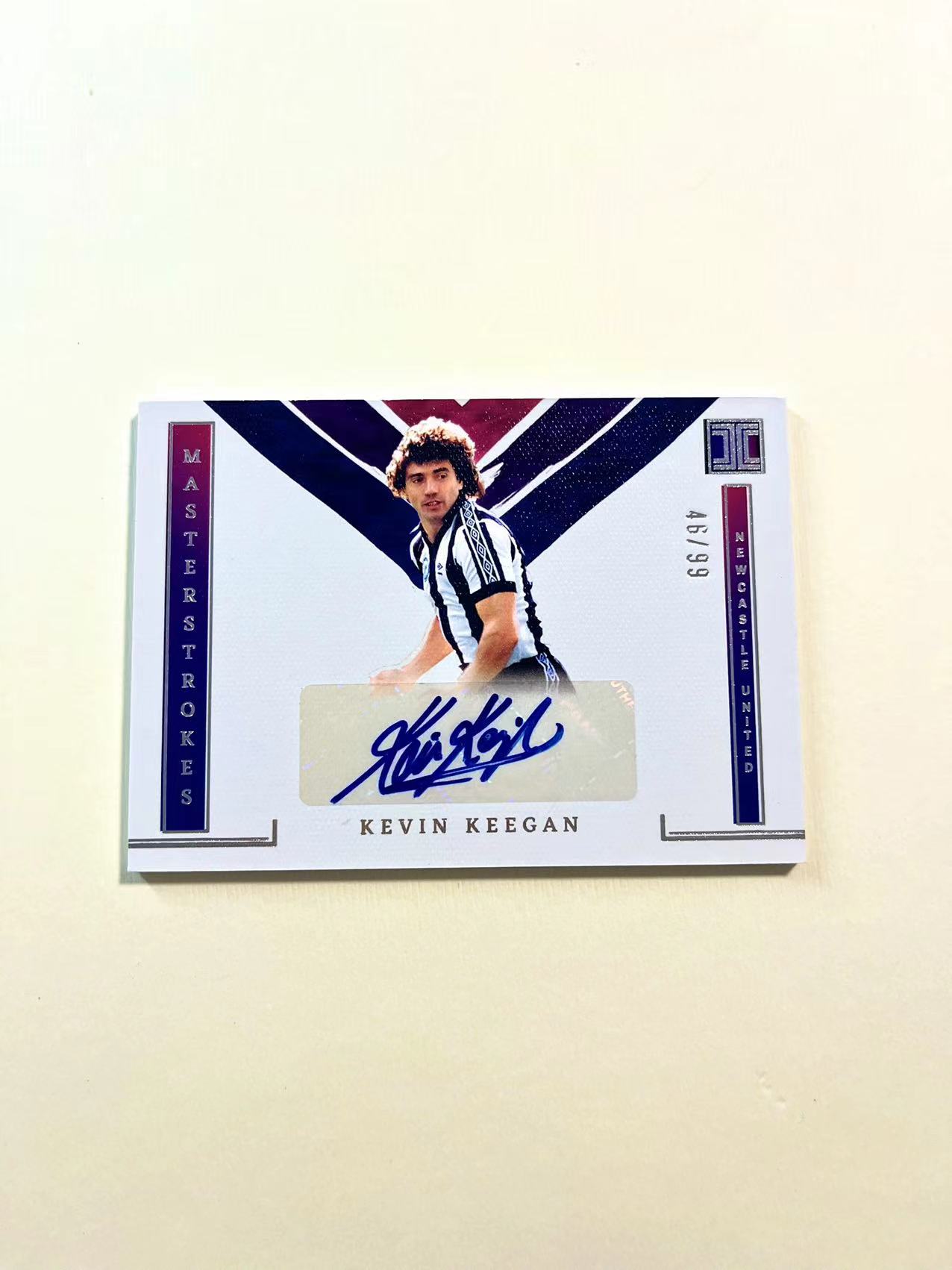 2022-23 Panini Impeccable Kevin Keegan 【0手续费代拍】凯文 基冈 99编 小真金 签字 利物浦 足球 ...
