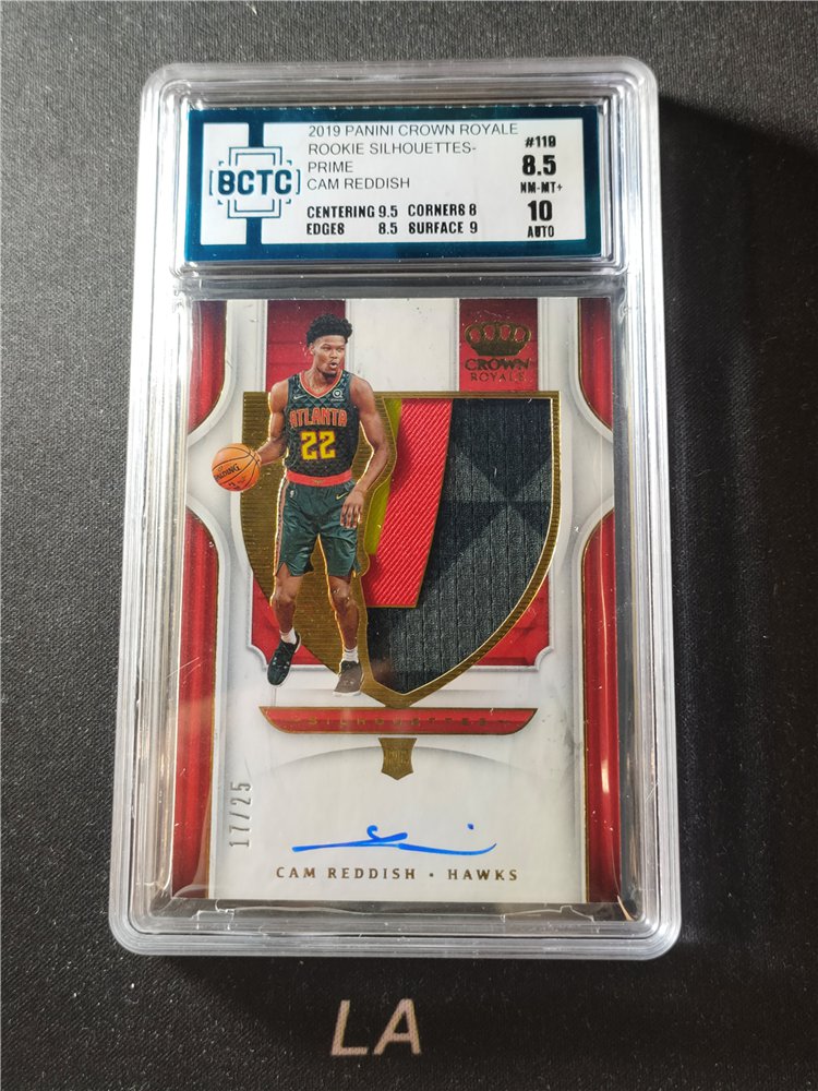 【LA拍卖】19-20 Panini Crown Royale Cam Reddish 皇冠 新秀RC 卡姆 雷迪什 老鹰 湖人 剪影 多色 ...