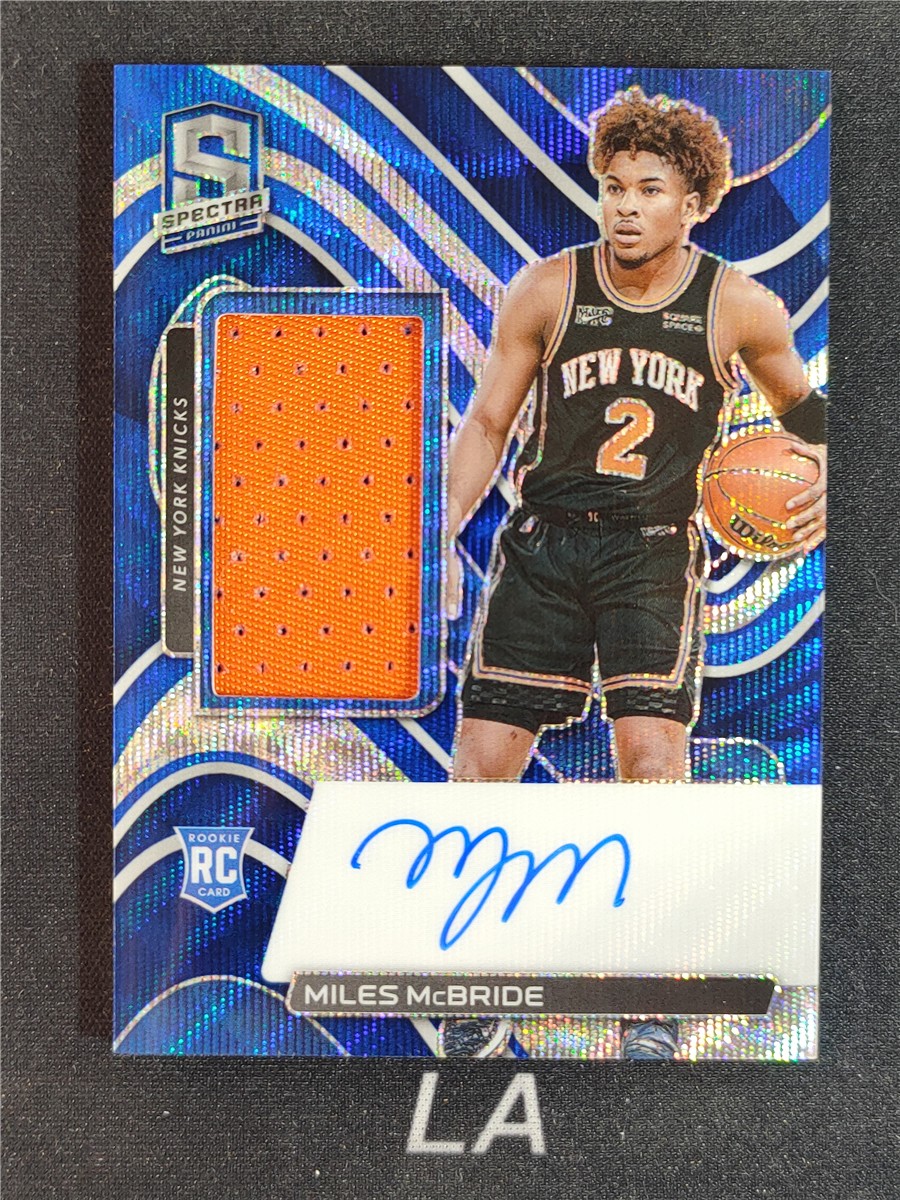 【LA拍卖】2021-22 Panini Spectra Miles McBride 光谱 先行版 新秀RC 迈尔斯 麦克布莱德 麦克布赖德 ...