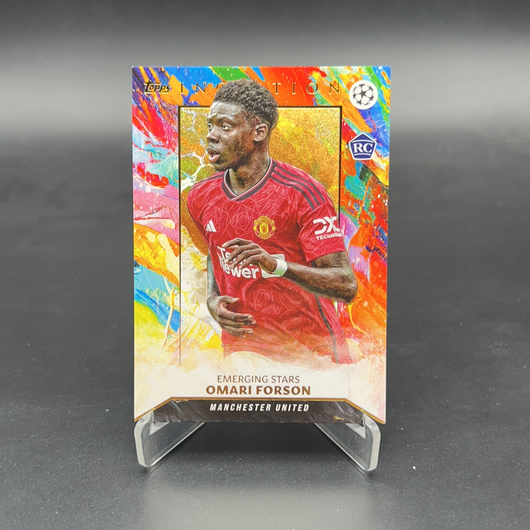 2023-24 Topps inception omari forson RC 欧冠 盗梦 曼联 奥马里 福尔森 新秀 base 收藏必备 不 ...