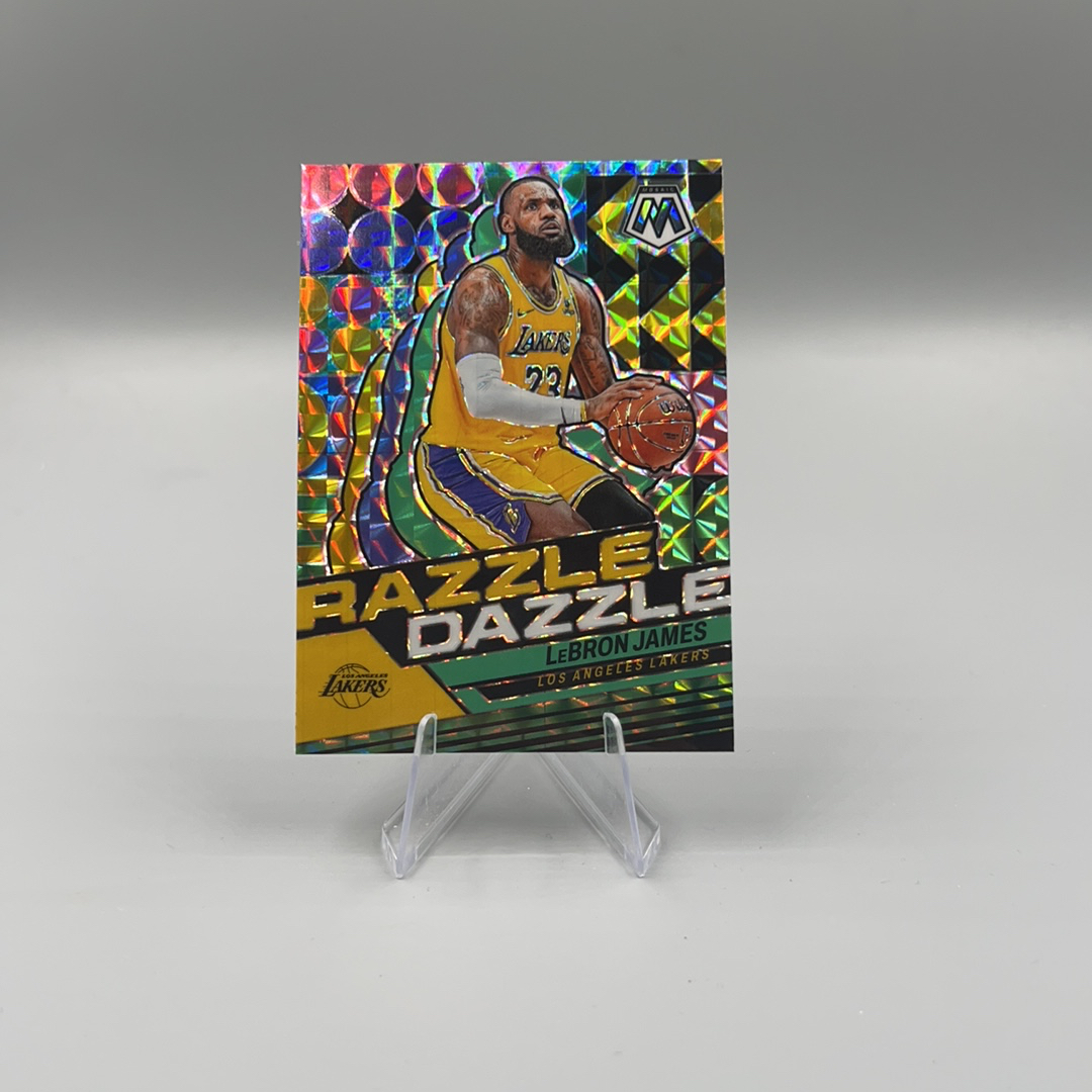 2023-24 Panini Mosaic LeBron James 【顺丰特快 只发寄付】马赛克 湖人 勒布朗 詹姆斯 小皇帝 razzle dazzle 炫目特卡 大比例ssp 特卡 折射 卡淘