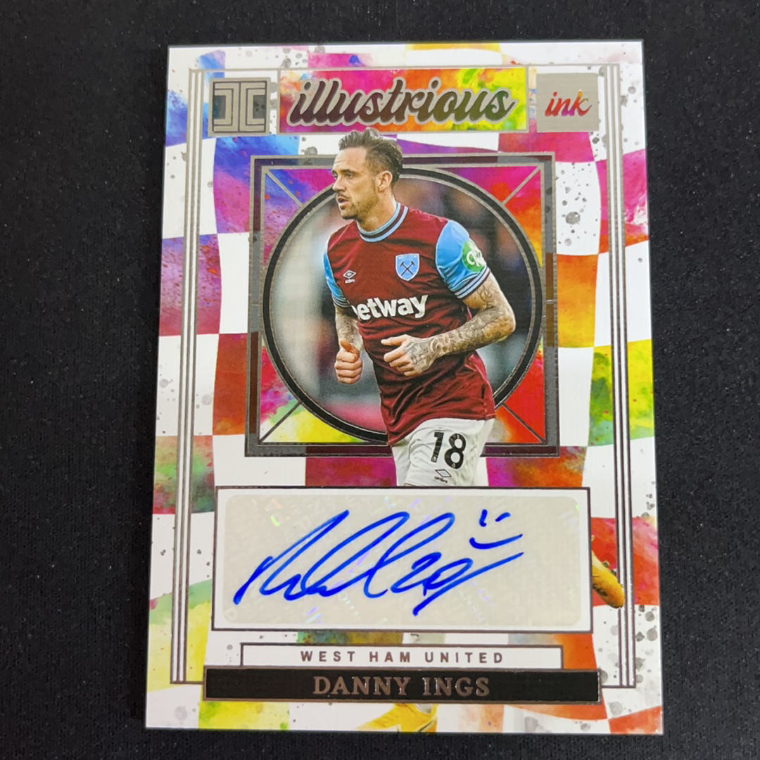 2024-25 Panini Impeccable Danny Ings 【SS】英超小真金 新系列 西汉姆联 英斯 ink签字 26/49编 ...