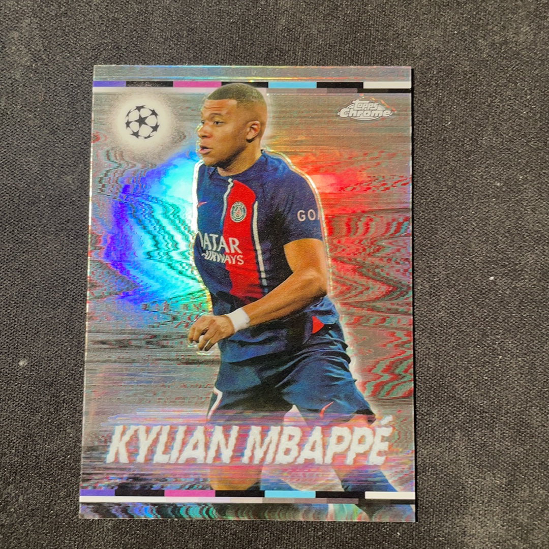 2024 Topps Chrome Hobby Kylian Mbappe 【Henry 代拍】欧战 皇马 巴黎圣日耳曼 姆巴佩 大比例 箱货 ...