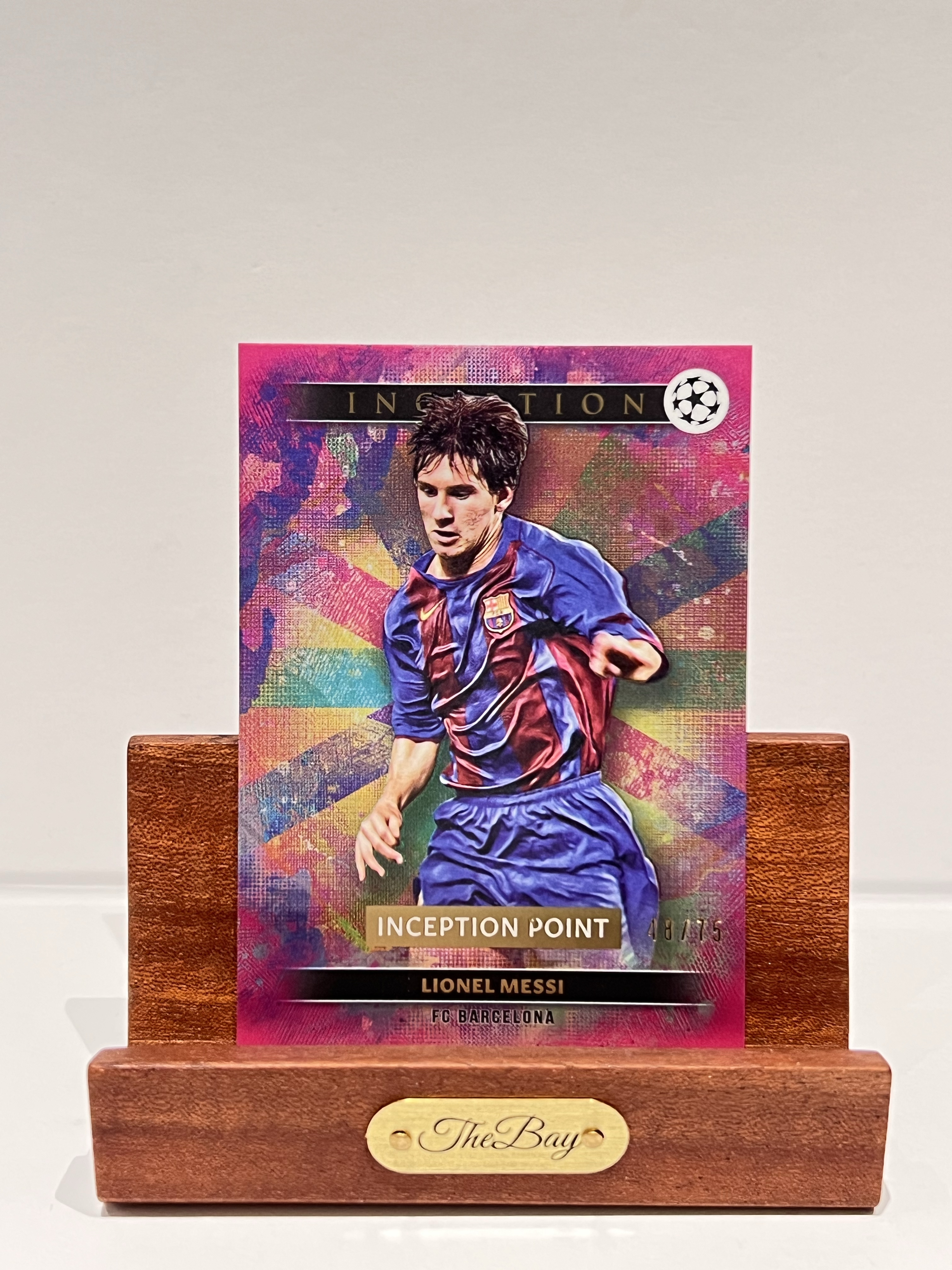 2024-25 Topps Inception Lionel Messi 【湾区拍档代卖】欧冠 盗梦空间 里奥 梅西 /75编 粉平行 ...