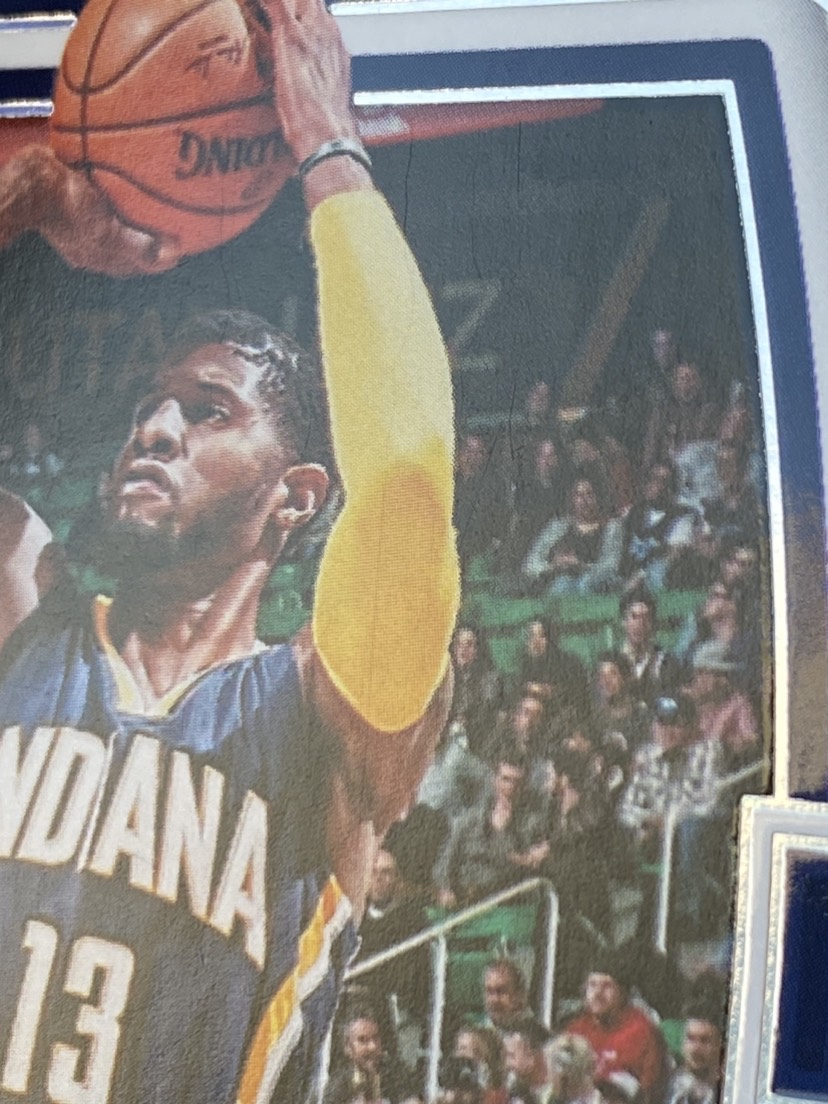 2022-23 Panini 国宝系列 Paul George 【ink拍卖-温21】保罗乔治 1/1编 签字 卡签 one of one ...